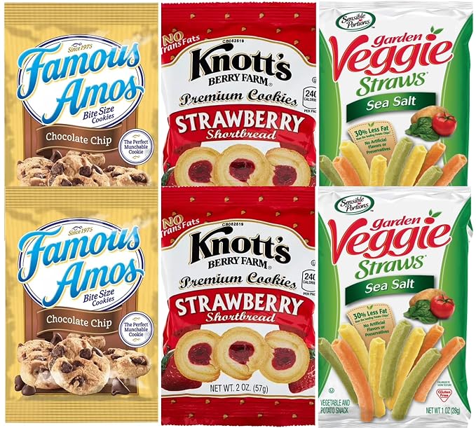 Amazon.com : Healthy Snacks variety Pack for Kids & Adults | Strawberry ...