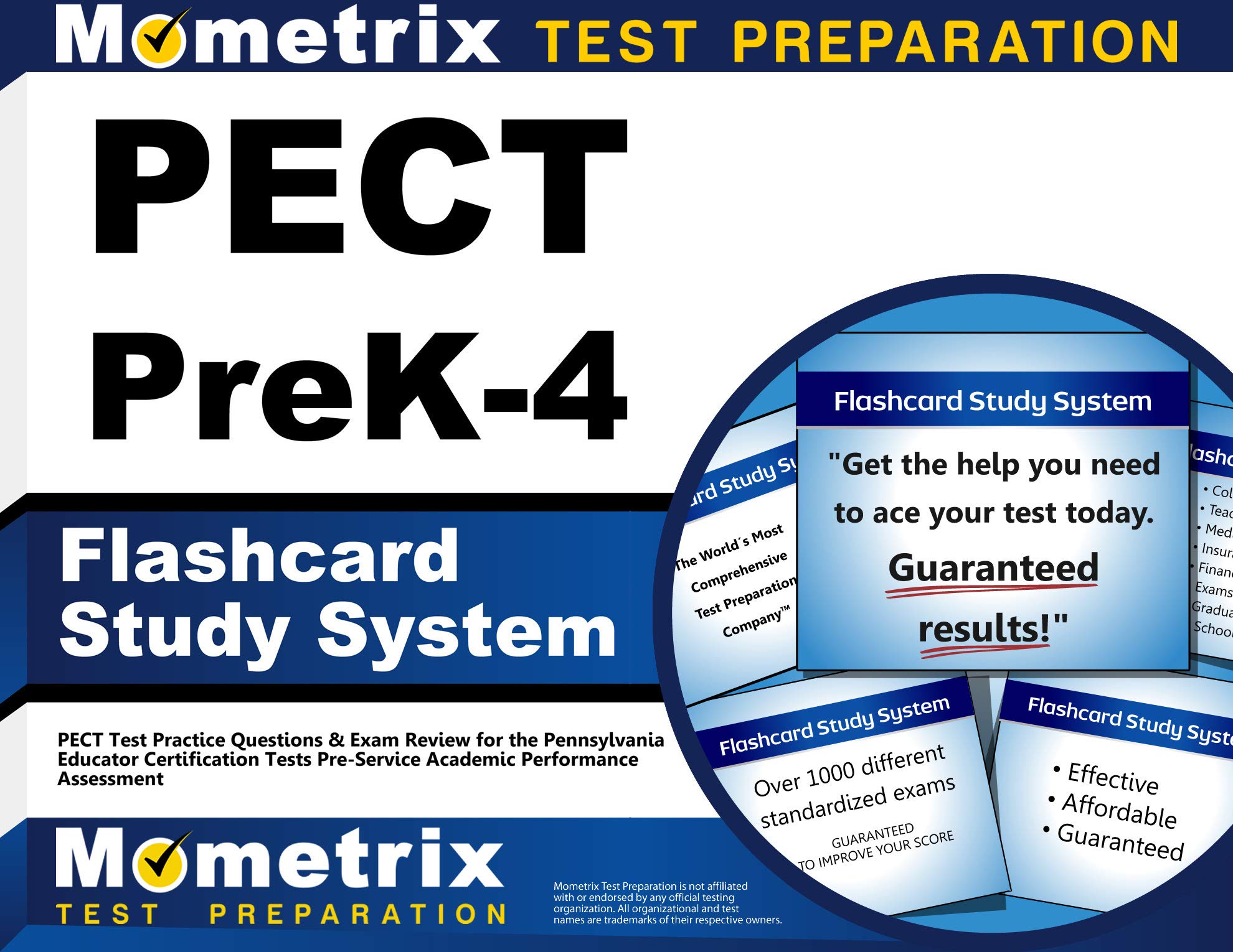 PECT PreK-4 Flashcard Study System: PECT Test Practice Questions & Exam ...