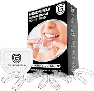Amazon.com: GRINDSHIELD Grinding Mouth Guard - Custom Fit, Trimmable ...