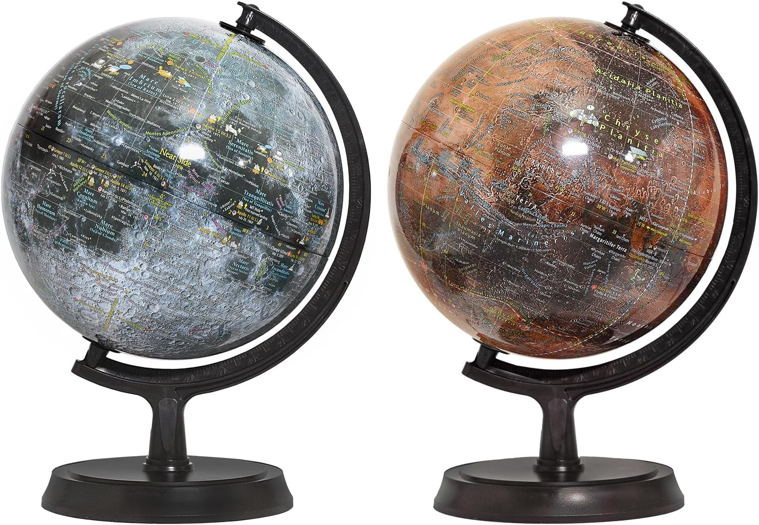 Amazon.com: Replogle Globes National Geographic Illuminated Moon Globe ...