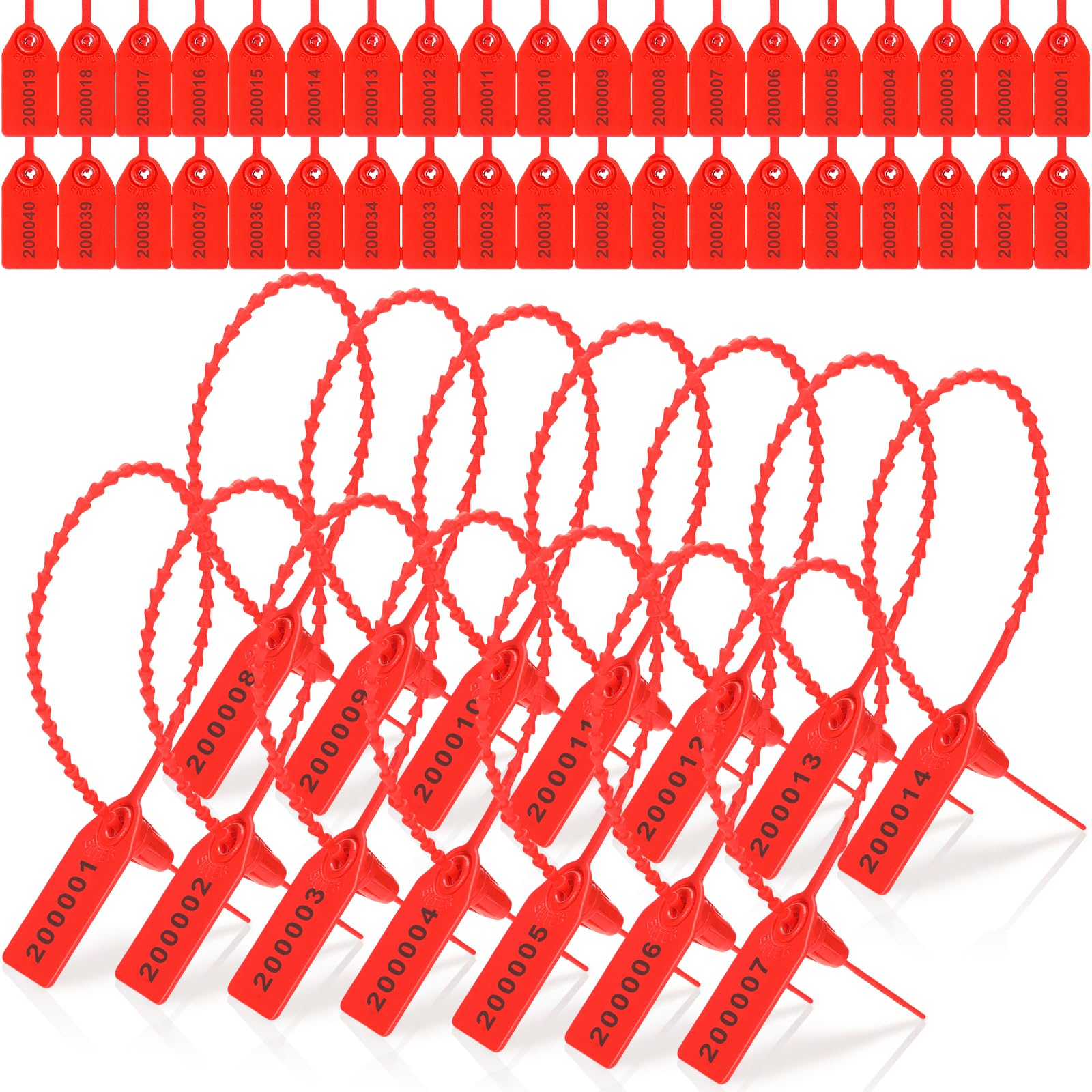 Snapklik.com : Roowest 2000 Pcs Plastic Tamper Seals Security Tags ...