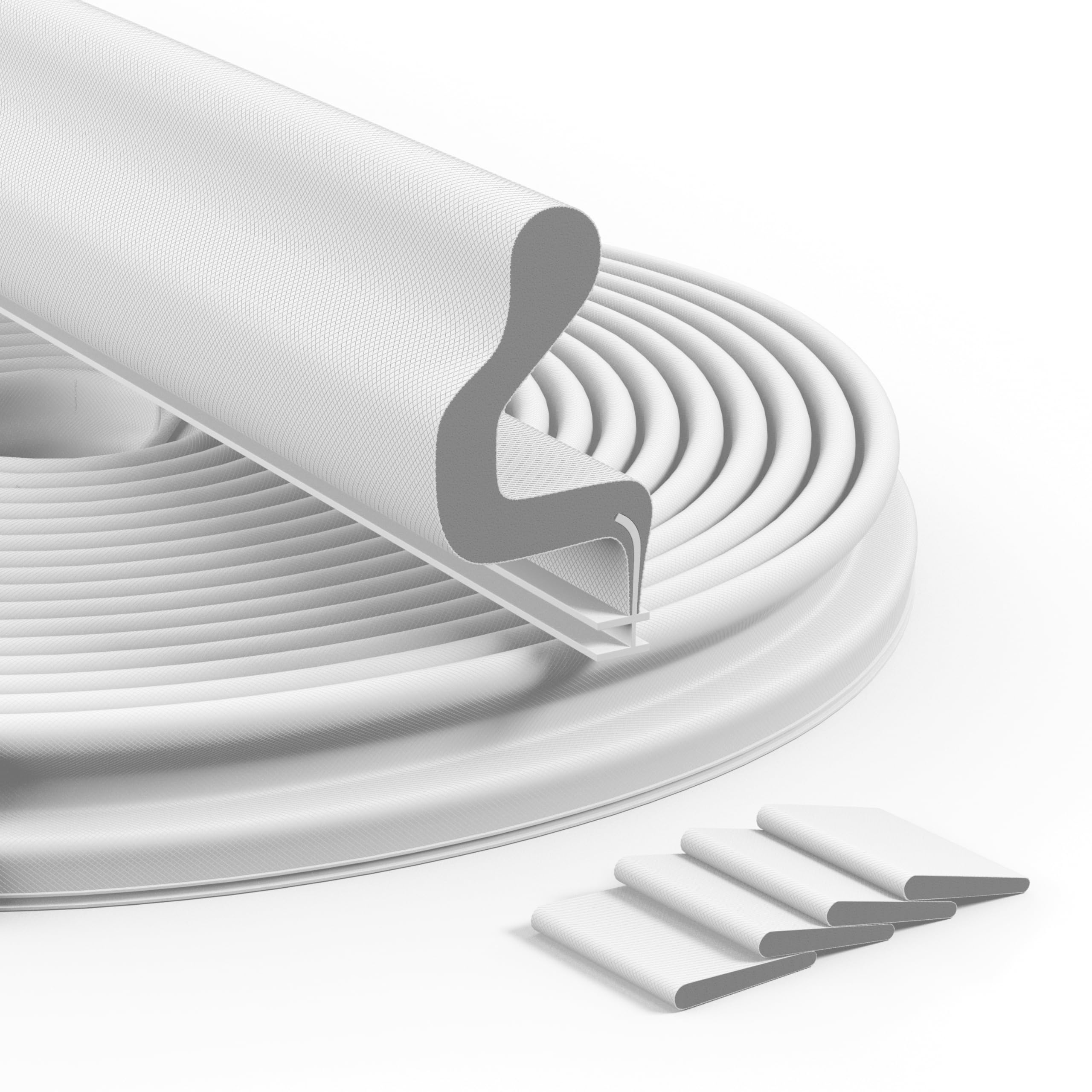 Bantie New Upgraded 20FT Kerf V-Shaped Weather Stripping Door Seal ...