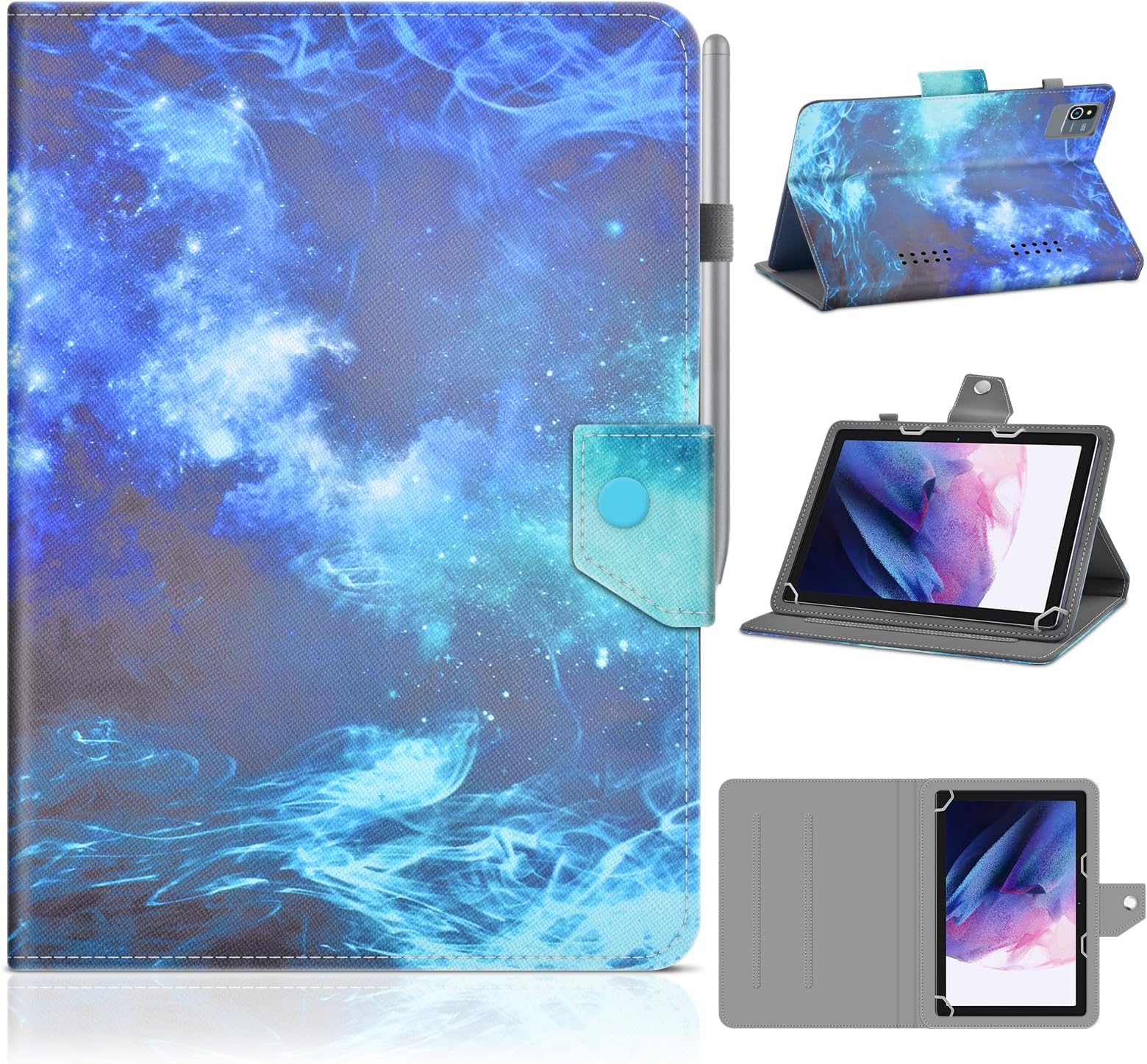 Amazon.com: DETUOSI 10 inch Android Tablet Case for Okaysea 10.1, Moderness 10.1, Blackview Tab ...