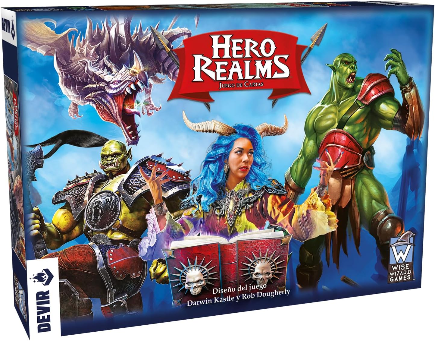 DEVIR - Hero Realms, Card Game (BGHR), 12 Years to 99 Years, Spanish ...