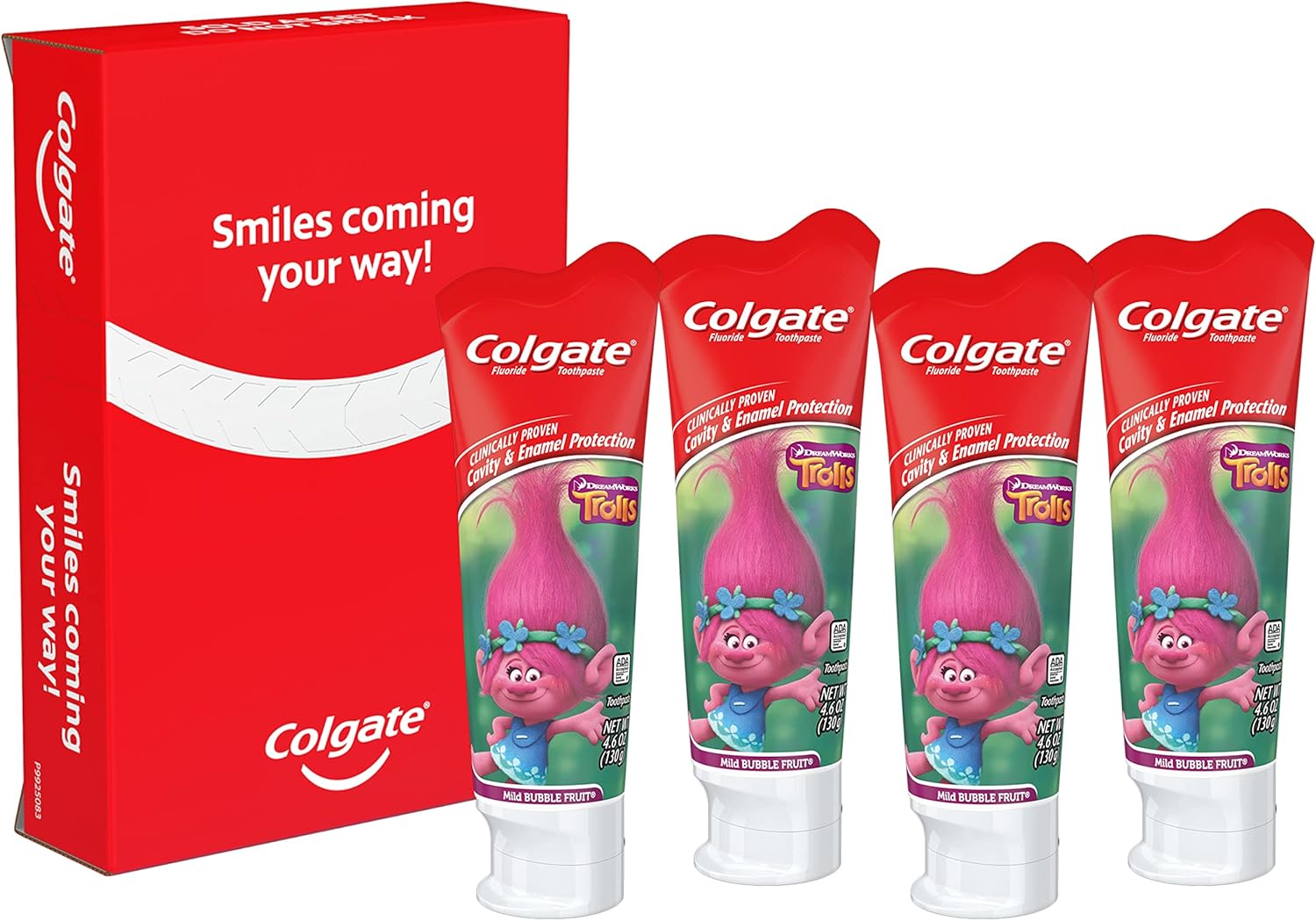 Amazon.com: Colgate Pasta de dientes para niños con fluoruro anticaries ...