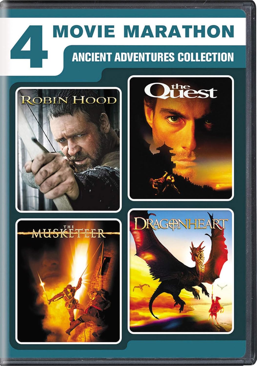 Amazon.com: 4-Movie Marathon: Ancient Adventure Collection (Robin Hood ...