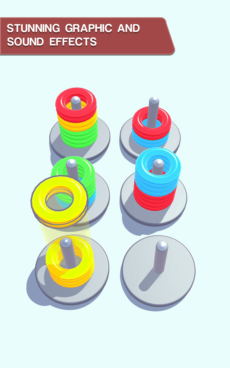 Color Stack Sort 3D - App on Amazon Appstore