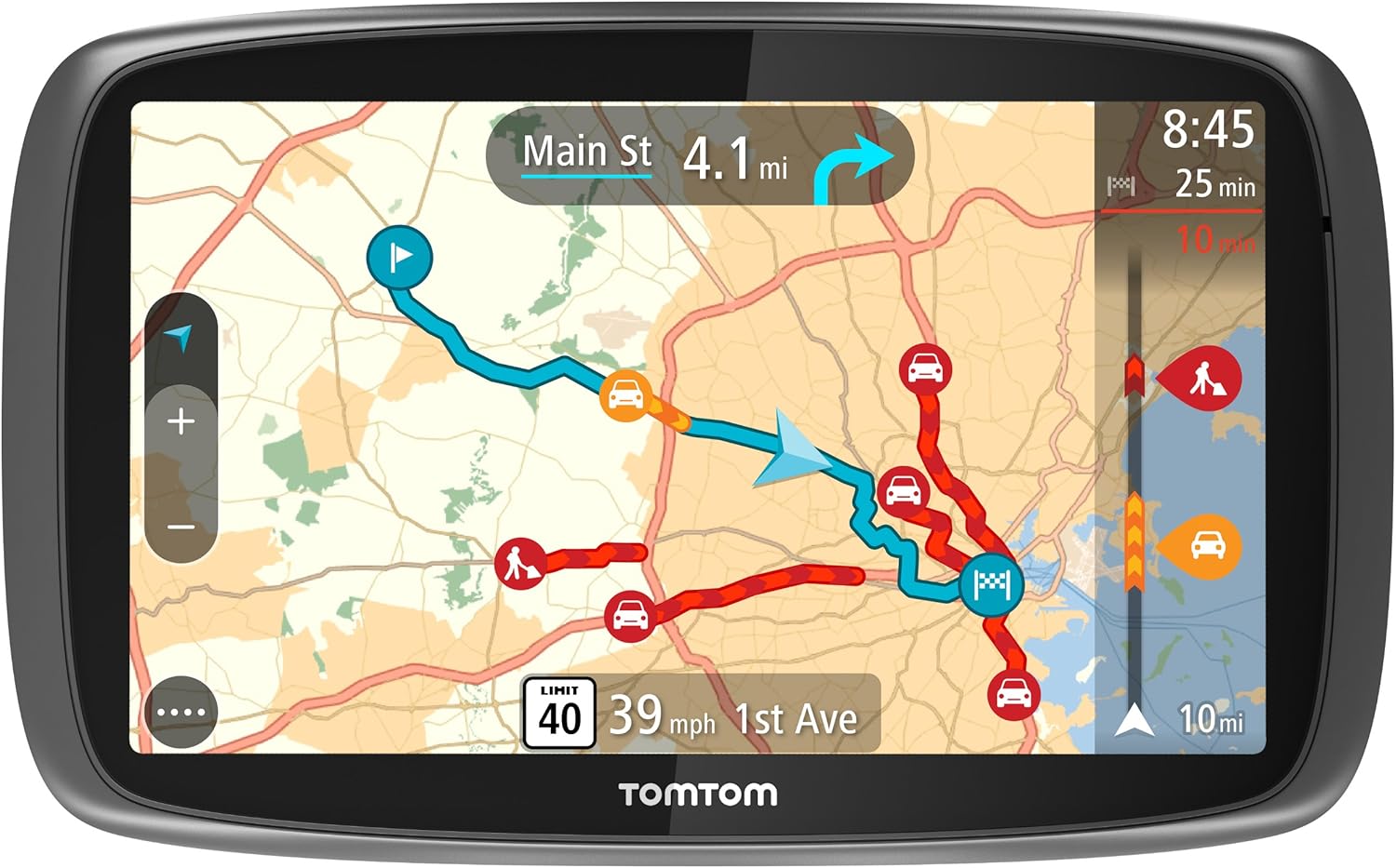 TomTom GO 600 Portable Vehicle GPS User Manual