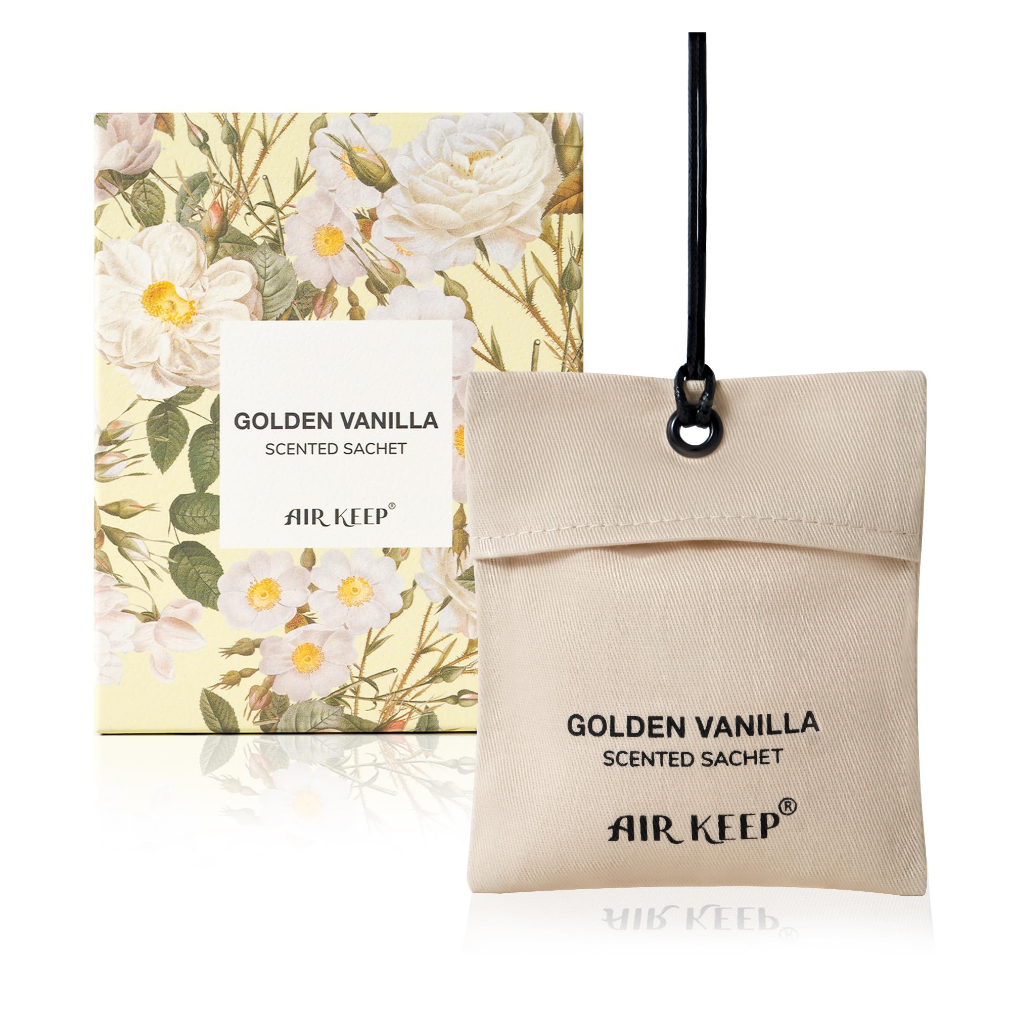 Amazon.com: Airkeep Scented Sachets Golden Vanilla Scented Sachets for ...