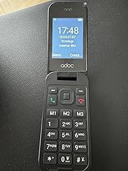 ADOC SC01 - Teléfono Móvil de Tapa para Personas Mayores, Teclas e ...