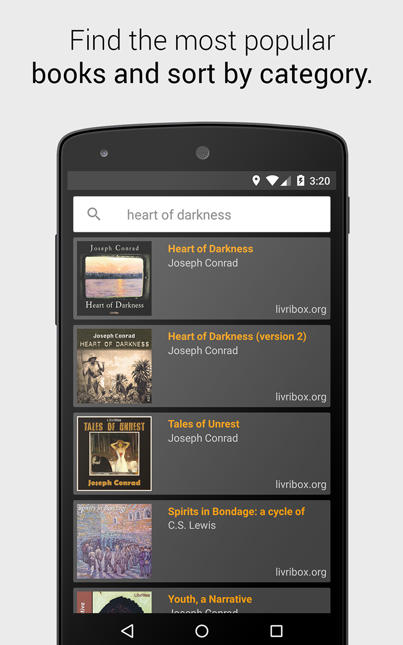 Free Audiobooks - App on Amazon Appstore