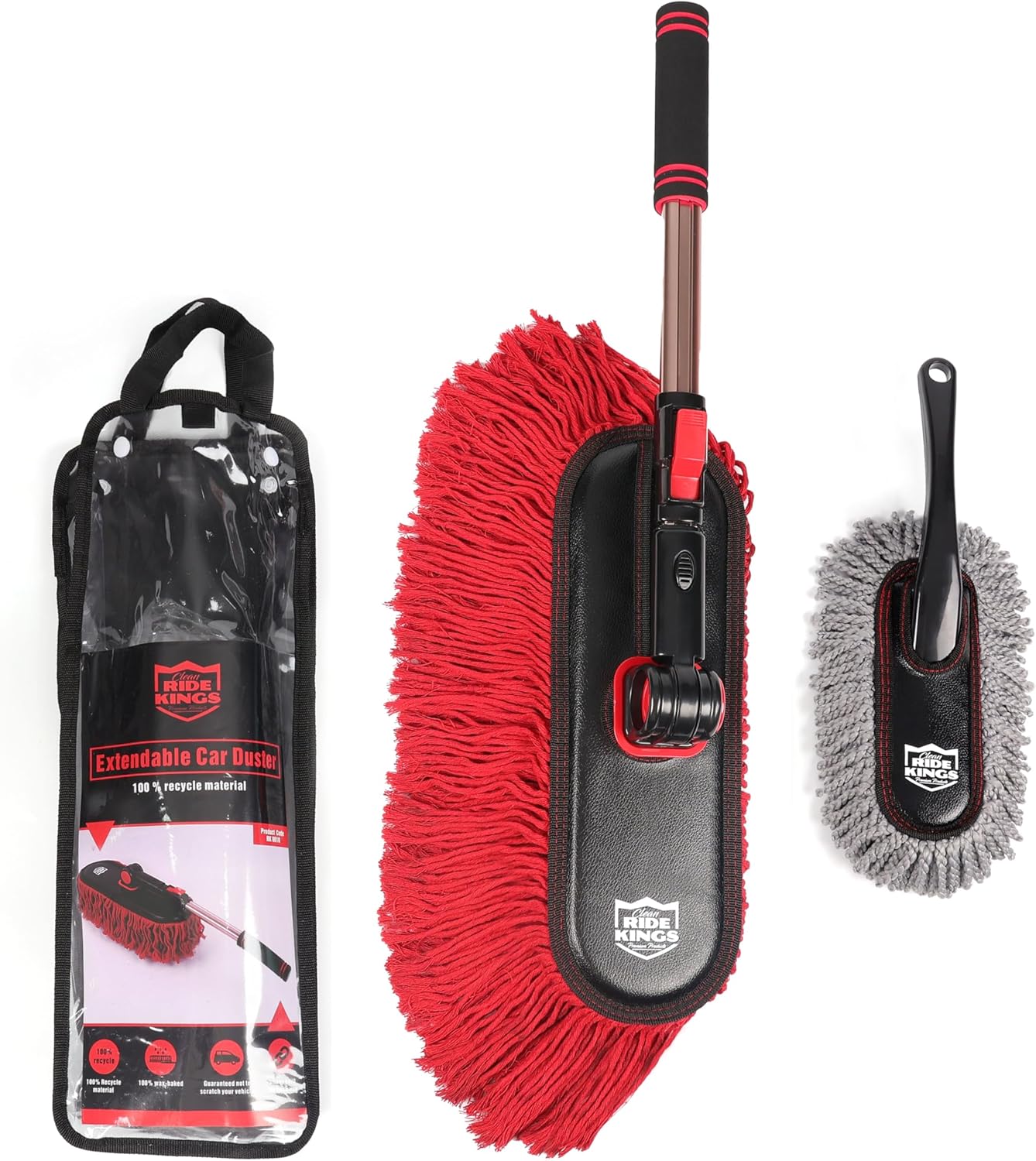 Amazon.com: Ride Kings Car Duster Exterior Scratch Free,Car Dust Brush ...