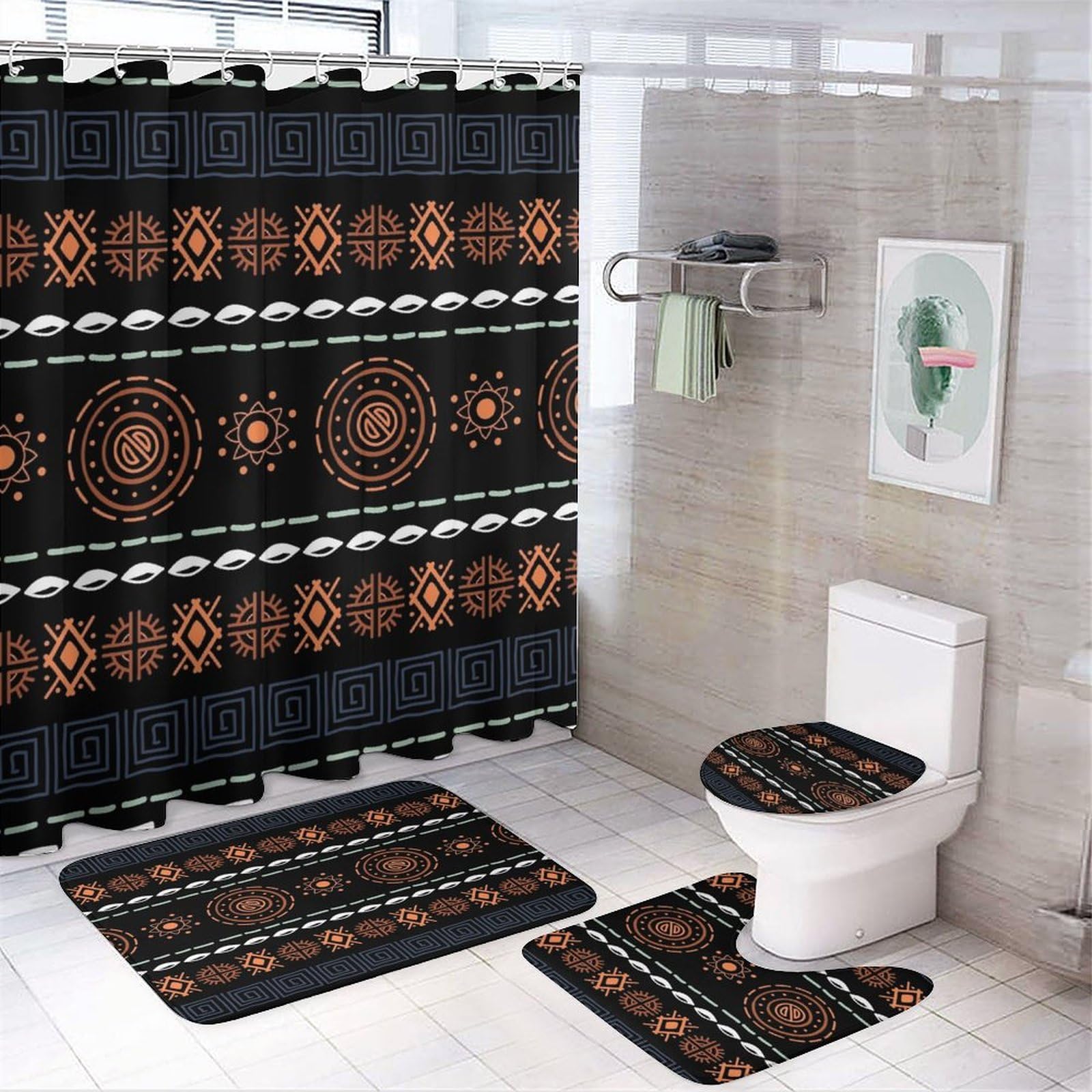 Native American Bathroom Modern Bathroom With Native American Decor