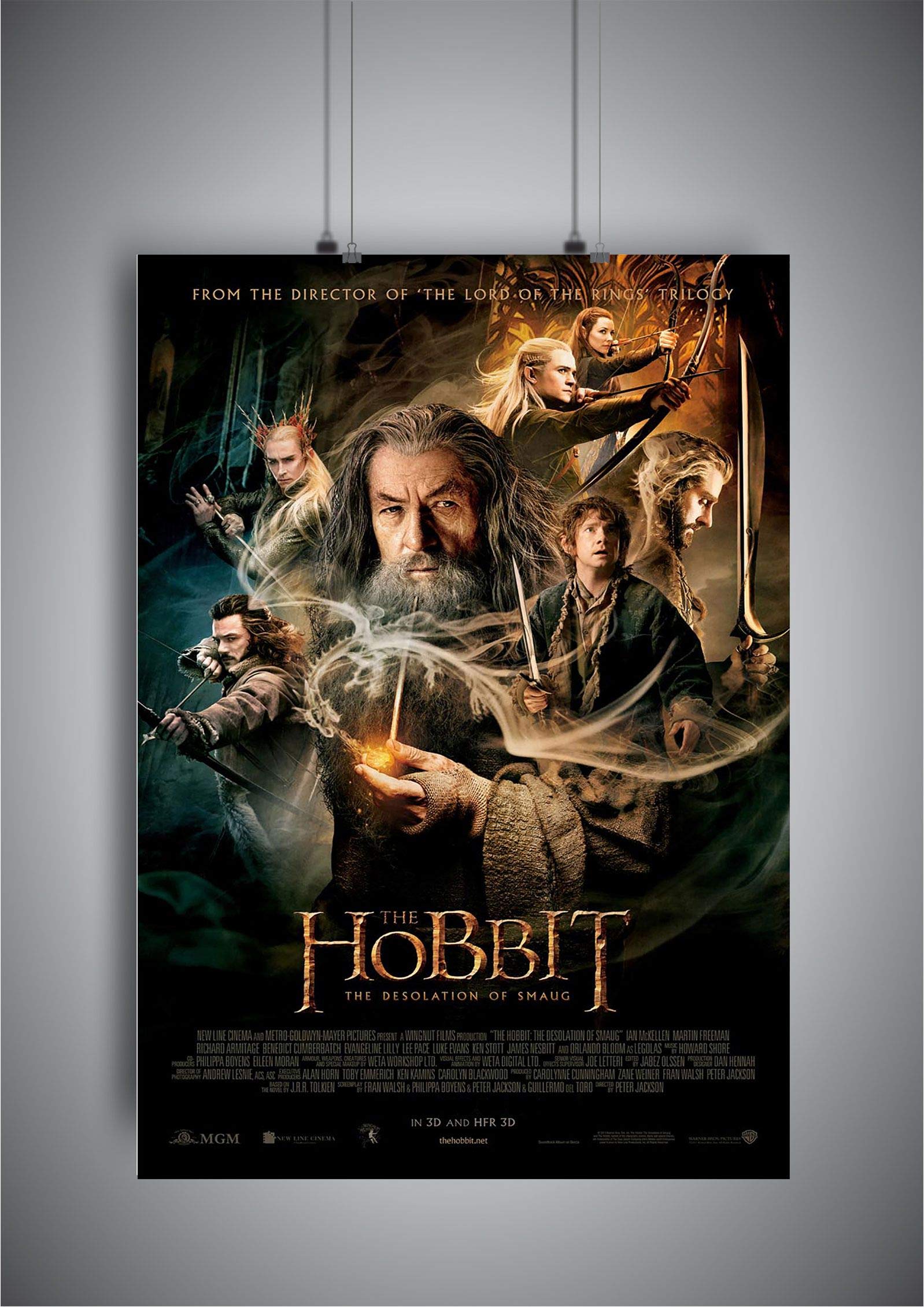Hobbit Deel 2 Poster Amazon.com: Hobbit, The: Battle Of The Five