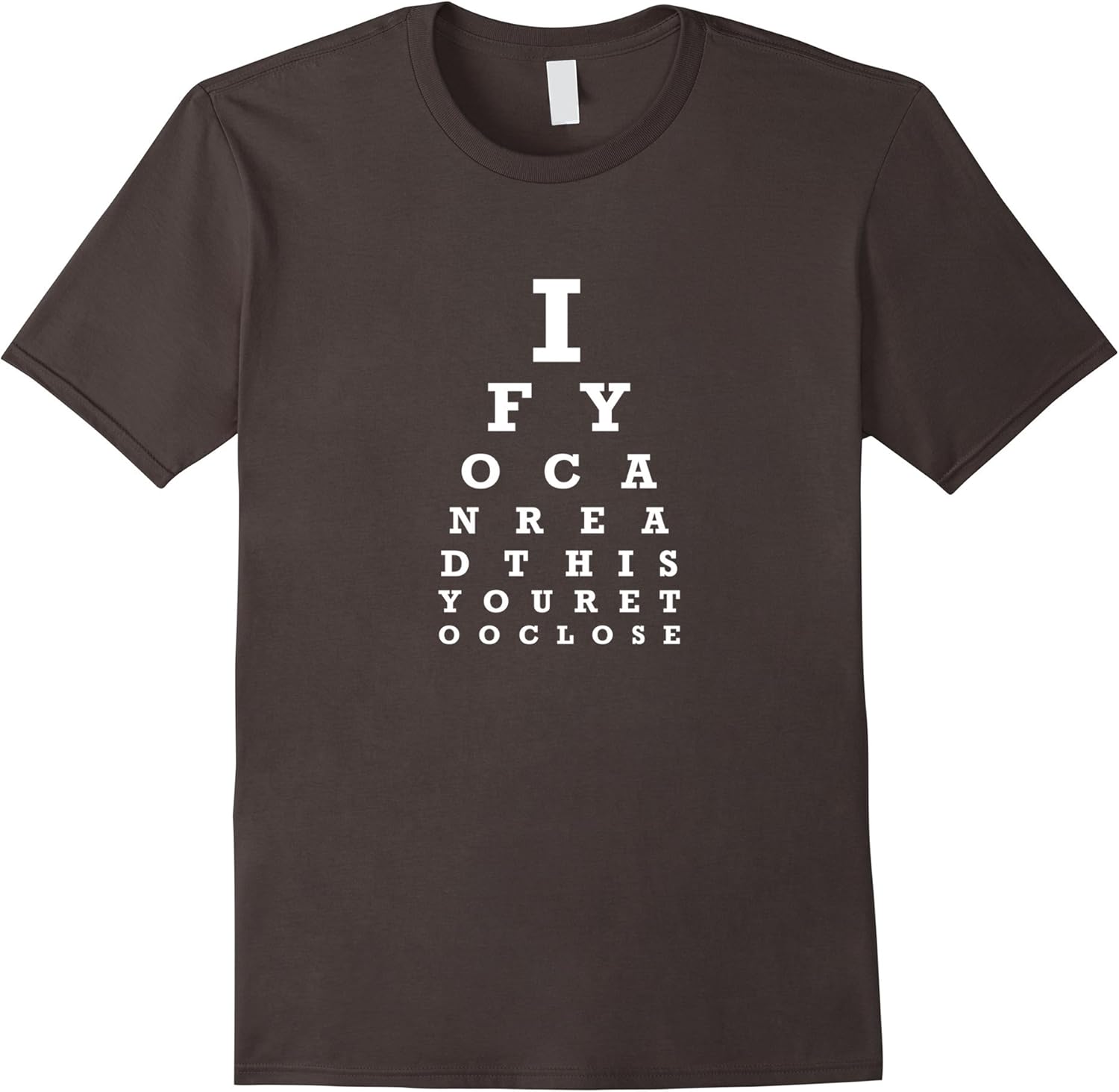 Amazon.com: Eye Test Eyes Optometrist Funny Medical T Shirt : Clothing ...