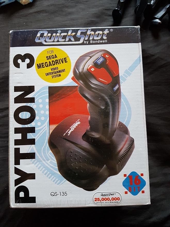 QuickShot Python 3 Joystick : Amazon.co.uk: PC & Video Games