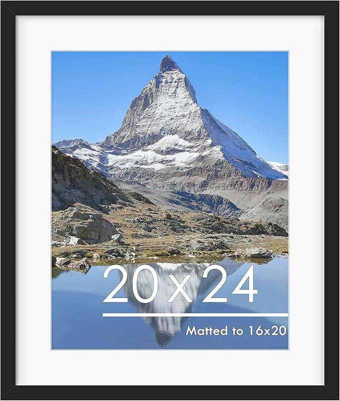 Amazon.com - PEALSN 20x24 Picture Frame, Display Pictures 16 x 20 with ...