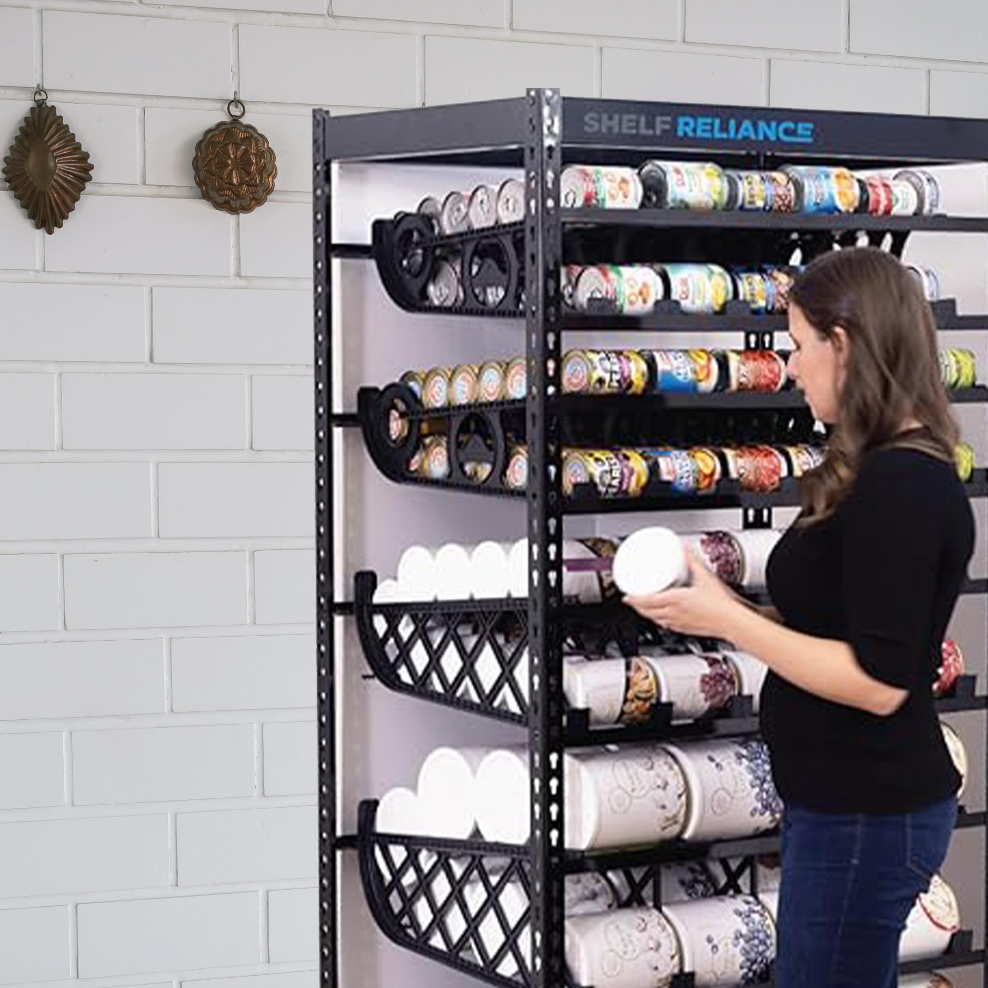 Rotating Canned Food Storage