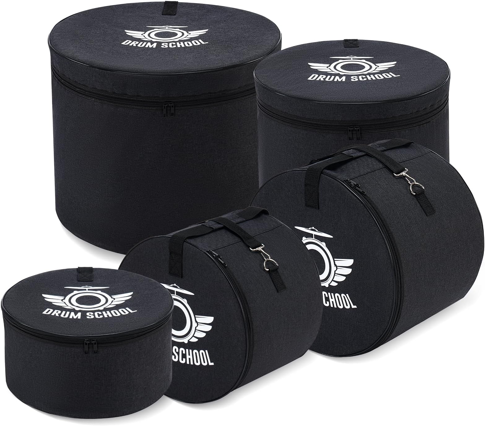 Amazon.com: Protec Heavy Ready Series Drum Bag Set - Fusion, Model ...