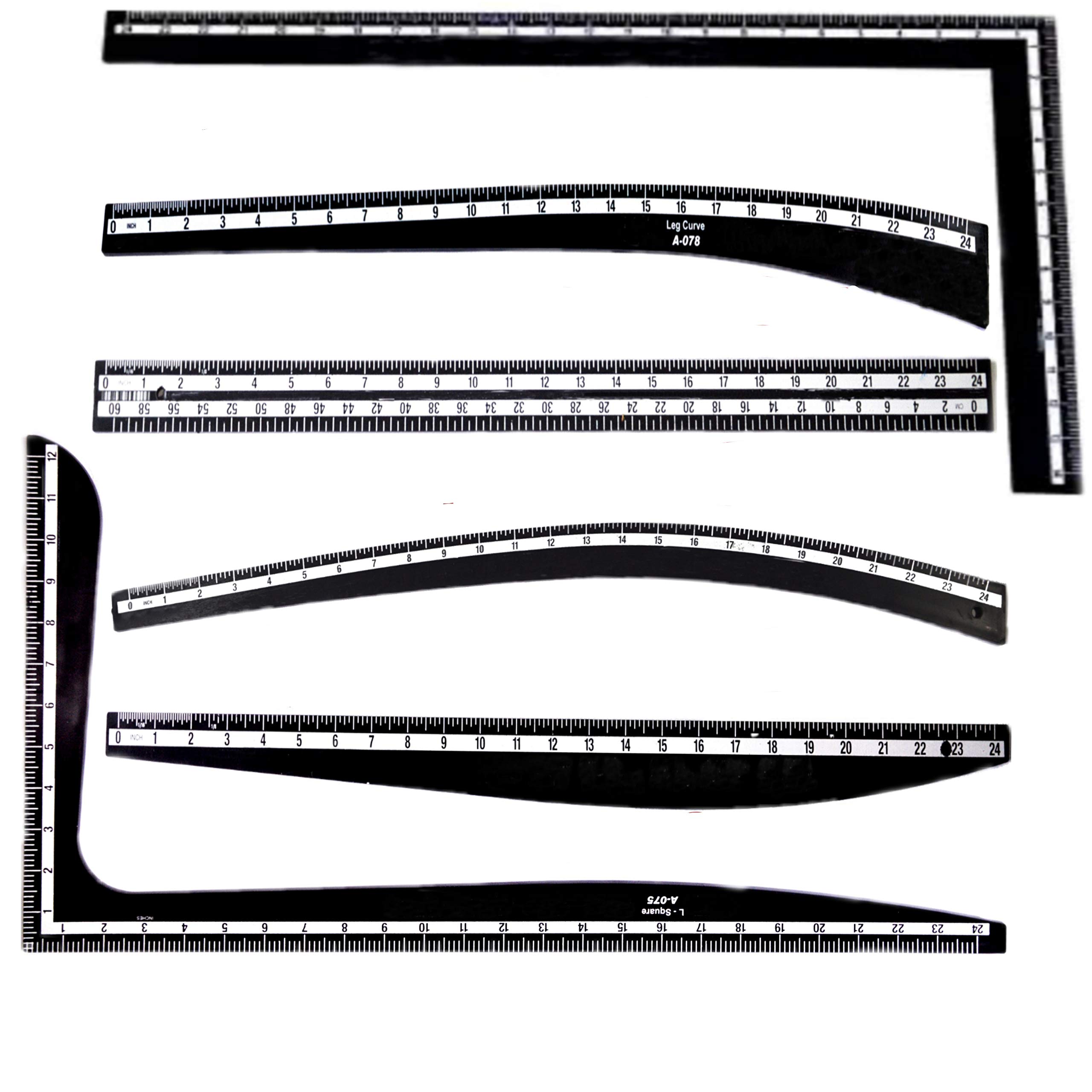 Buy HIRDAY Complete Fashion Designing Tailoring Scales Set Of 6 Hip