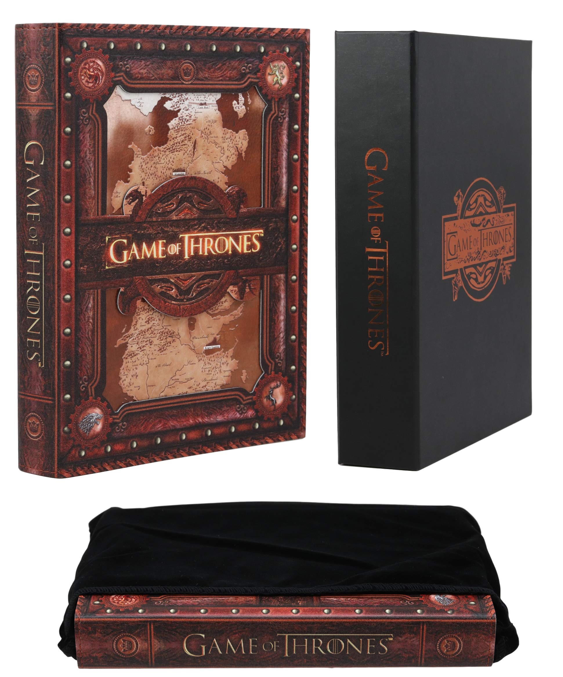 Buy Ebros HBO Series Game of Thrones Stag Lion Wolf and Dragon Sigils ...