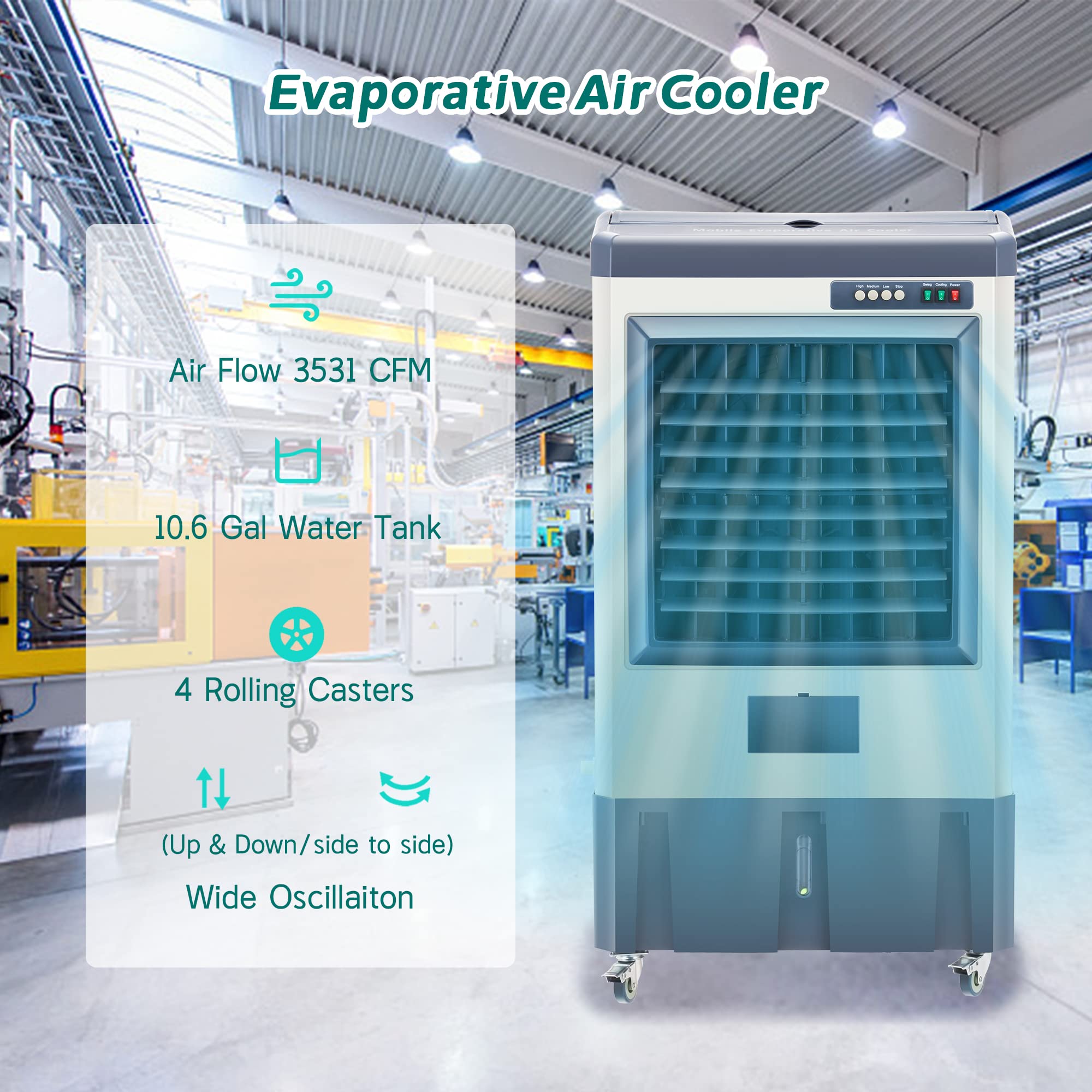 MEPTY 3531 CFM Evaporativ...B09YV5QRBM | Encarguelo.com.ve