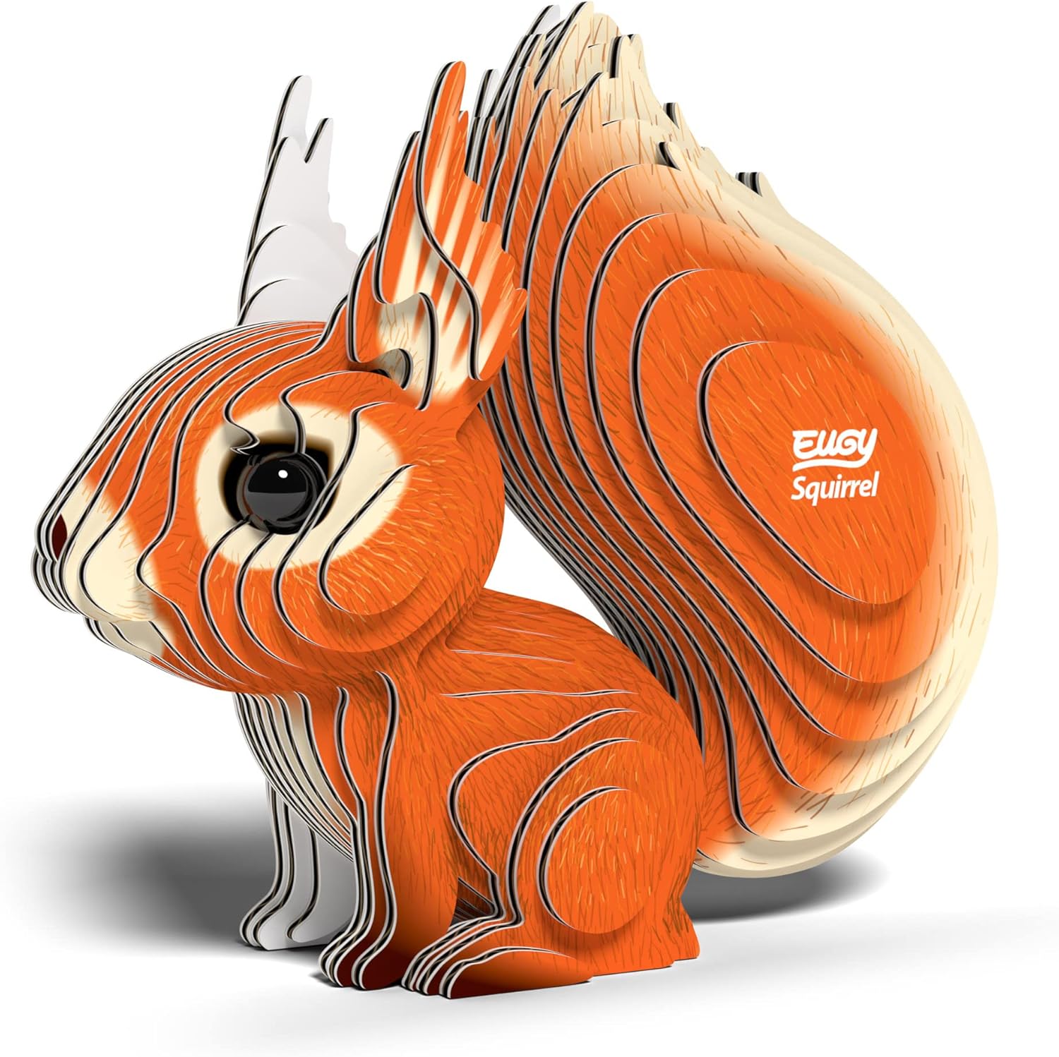 Amazon.com: Eugy Squirrel 3D Puzzle, 36 Piece Eco-Friendly Educational ...