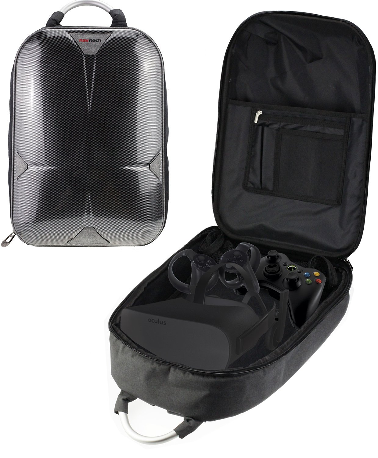 Navitech Rugged Grey Backpack/Rucksack/Travel Case/Case Compatible With ...