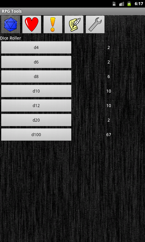 RPG Toolset - App on Amazon Appstore