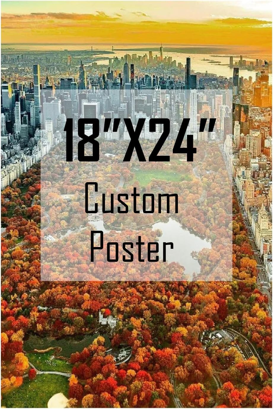 Amazon.com: ZXDZSM Personalized Custom Canvas Poster (Unframe,18"X24"): Upload Your Image/Photo ...