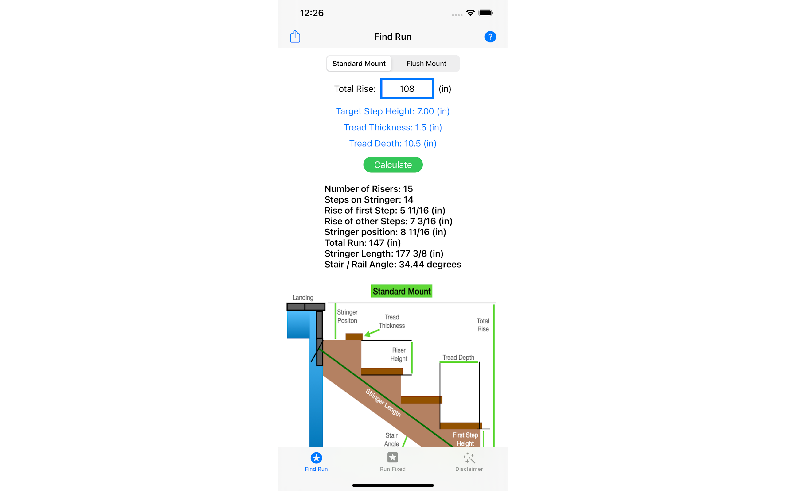 Stair Stringer Calculator - App on Amazon Appstore