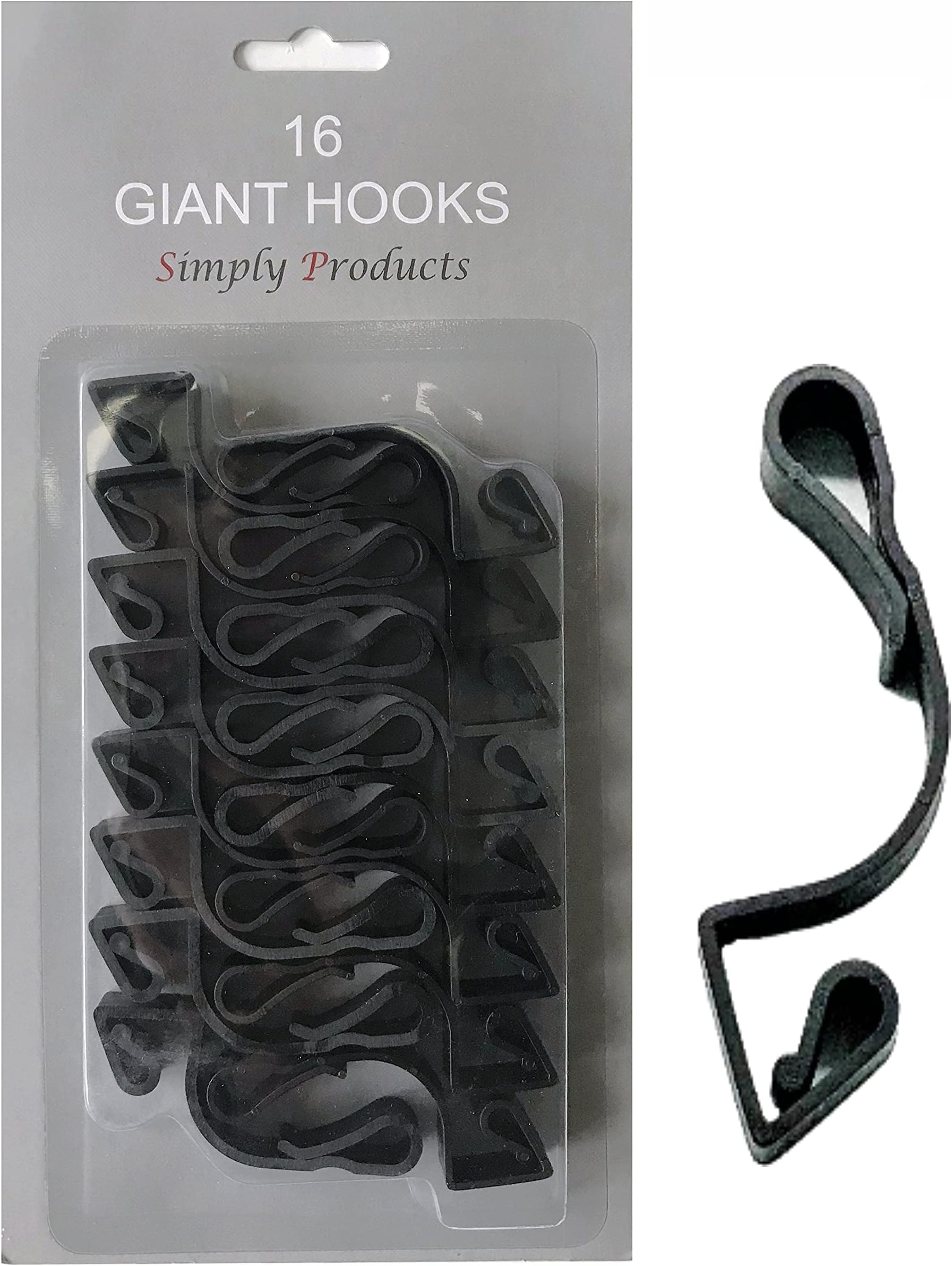 PMS International Gutter Hooks Pack of 16 : Amazon.co.uk: Home & Kitchen