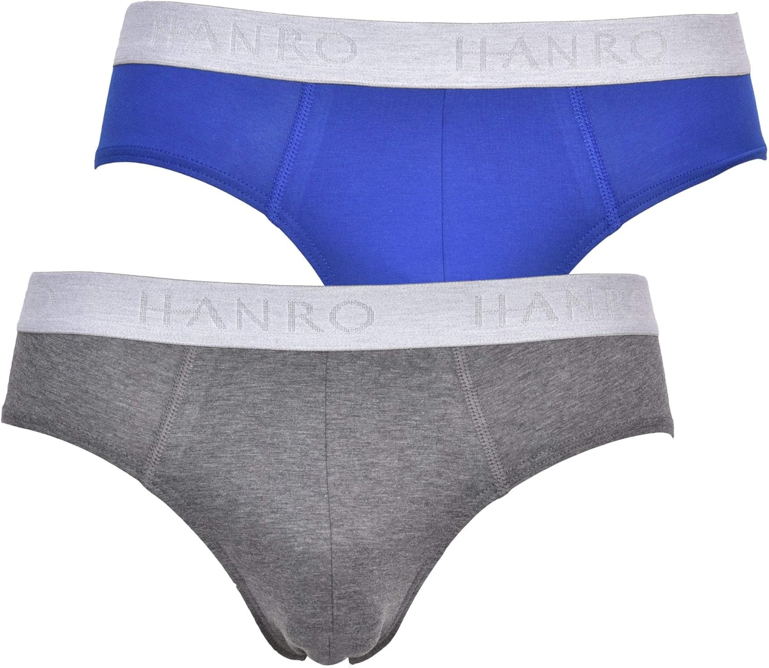 HANRO Cotton Essentials Brief 2-Pack at Amazon Men’s Clothing store