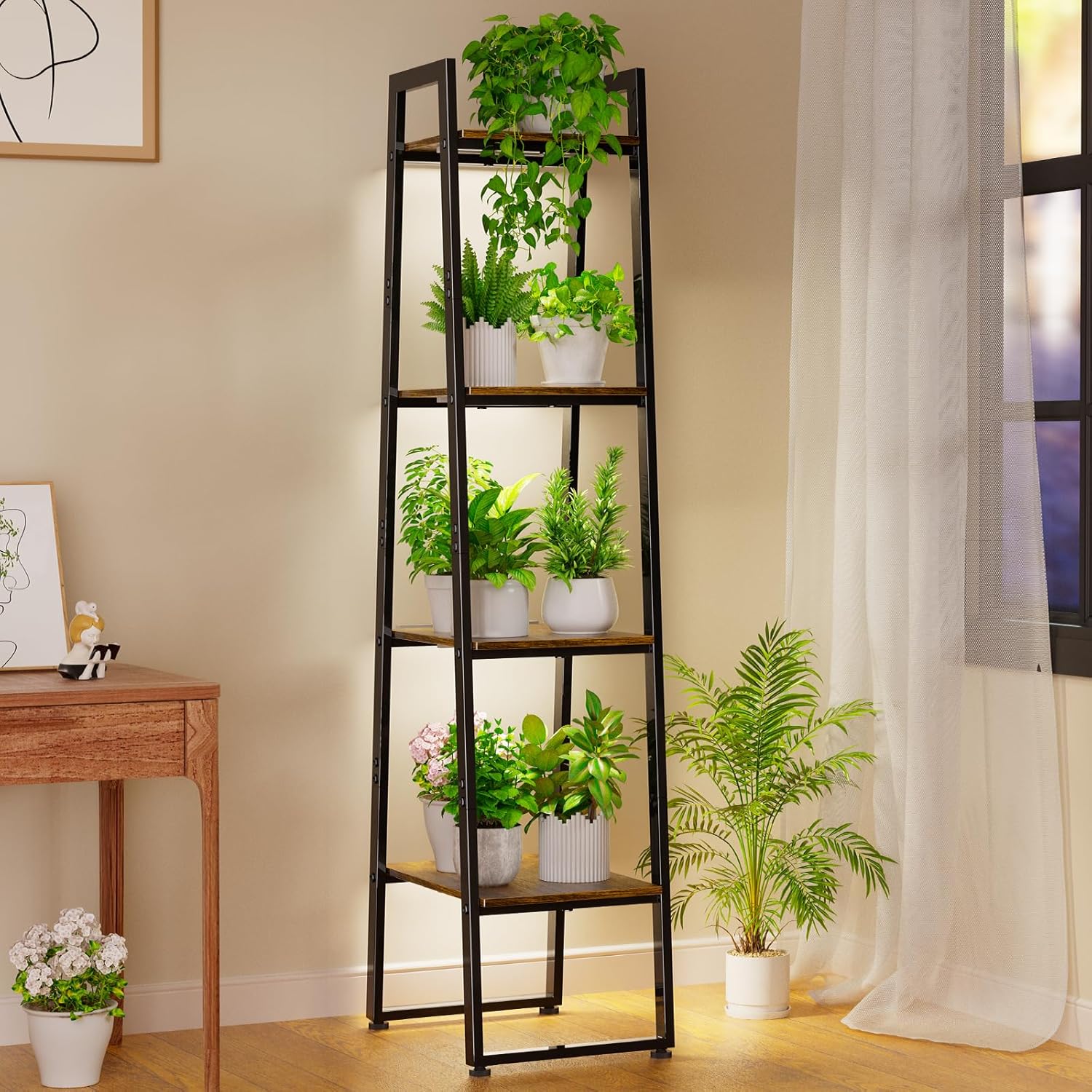 Amazon.com : Simple Trending Plant Stand Indoor with Grow Lights, 4 ...