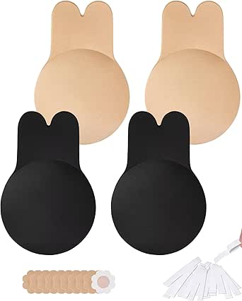 digitharbor Sticky Bra Push Up 2 Pairs,Adhesive Bras Strapless Backless ...