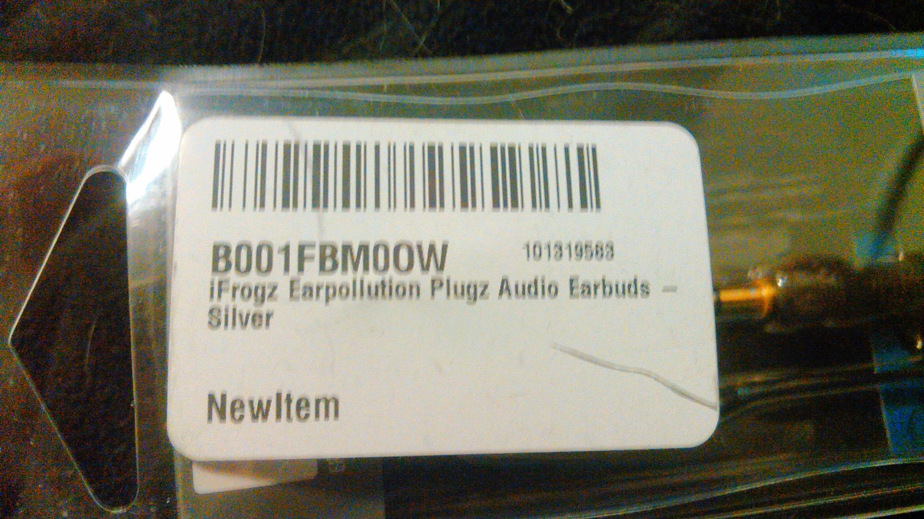 Amazon.com: iFrogz Earpollution Plugz Audio Earbuds - Silver : Electronics