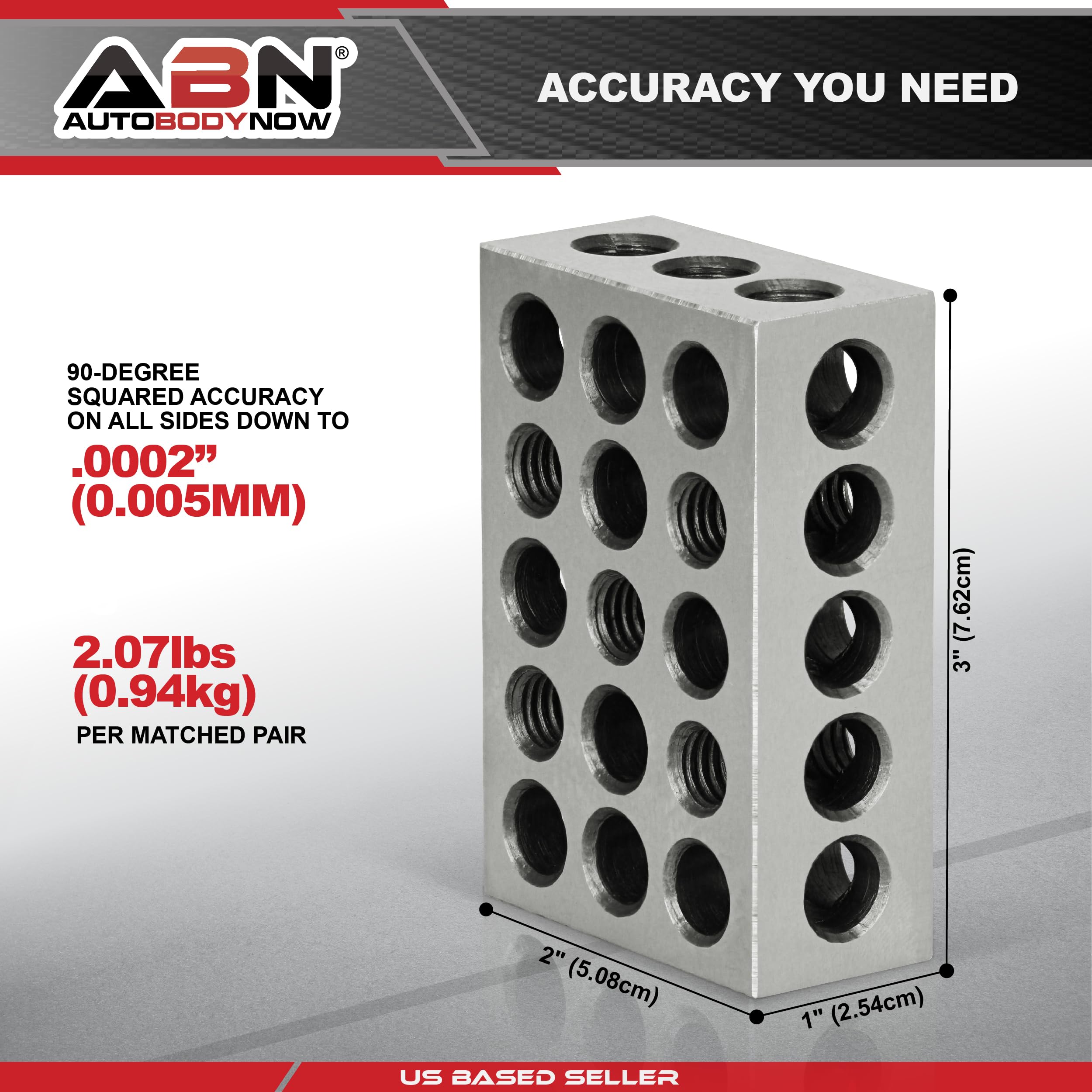 Snapklik.com : ABN 123 Block Set Machinist Fabrication Tools - 5 ...