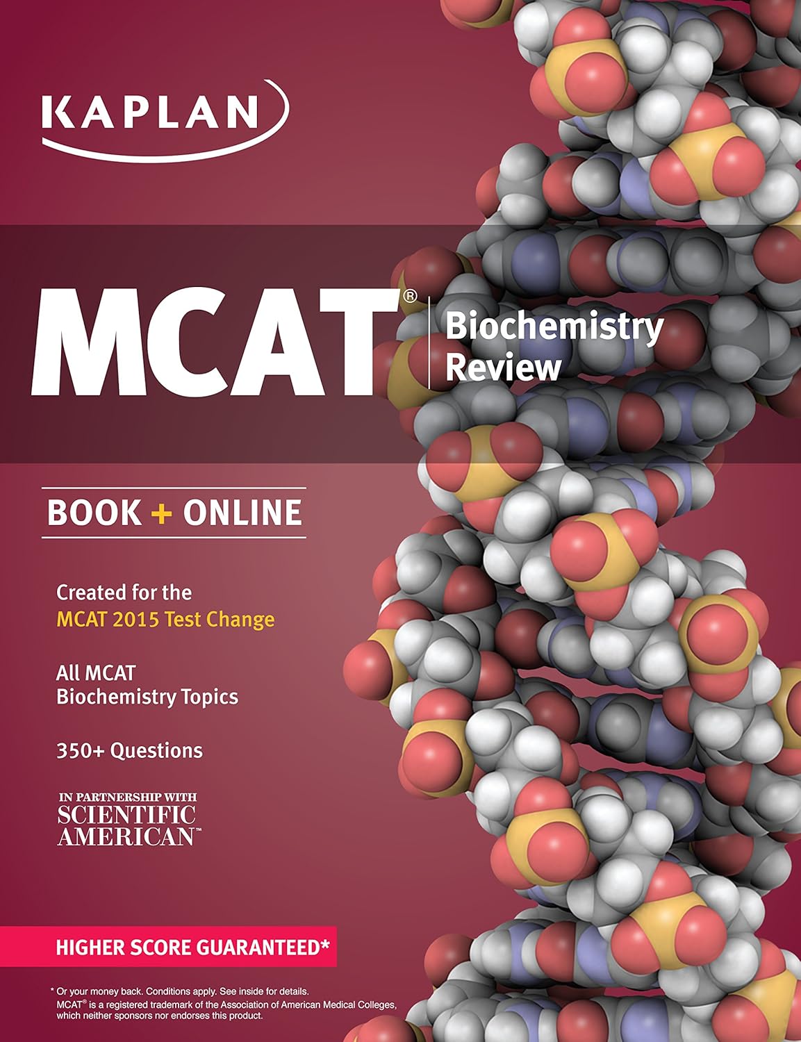 Kaplan MCAT Biochemistry Review: Created for MCAT 2015 (Kaplan Test ...
