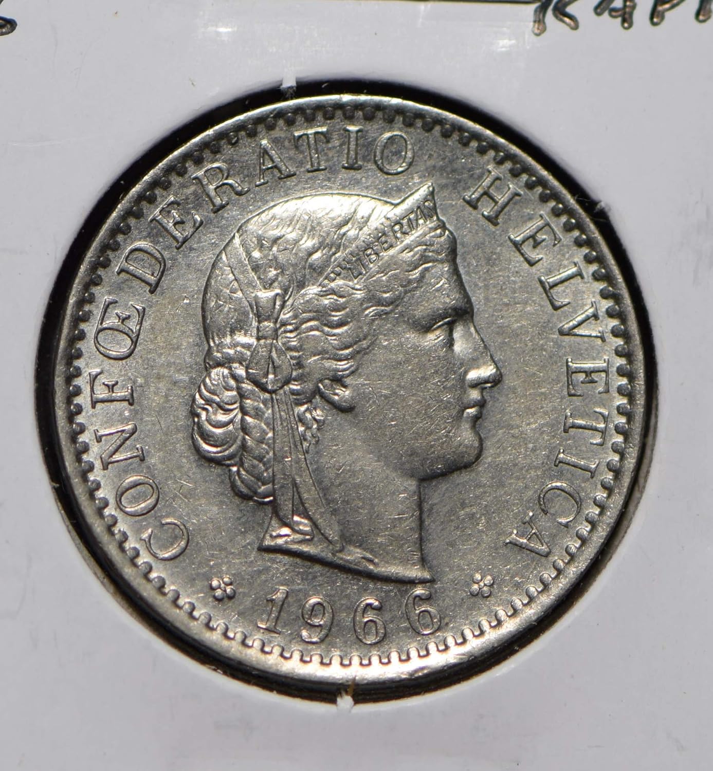 Collectible Coin Swiss Cantons 1966 20 Rappen 150294 at Amazon's ...