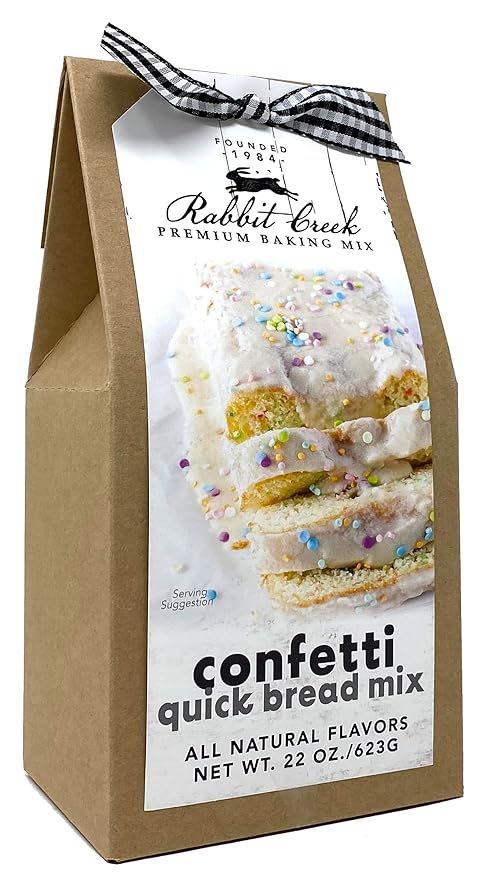 Amazon.com: Rabbit Creek Confetti Quick Bread Mix – Easy To Make Quick ...