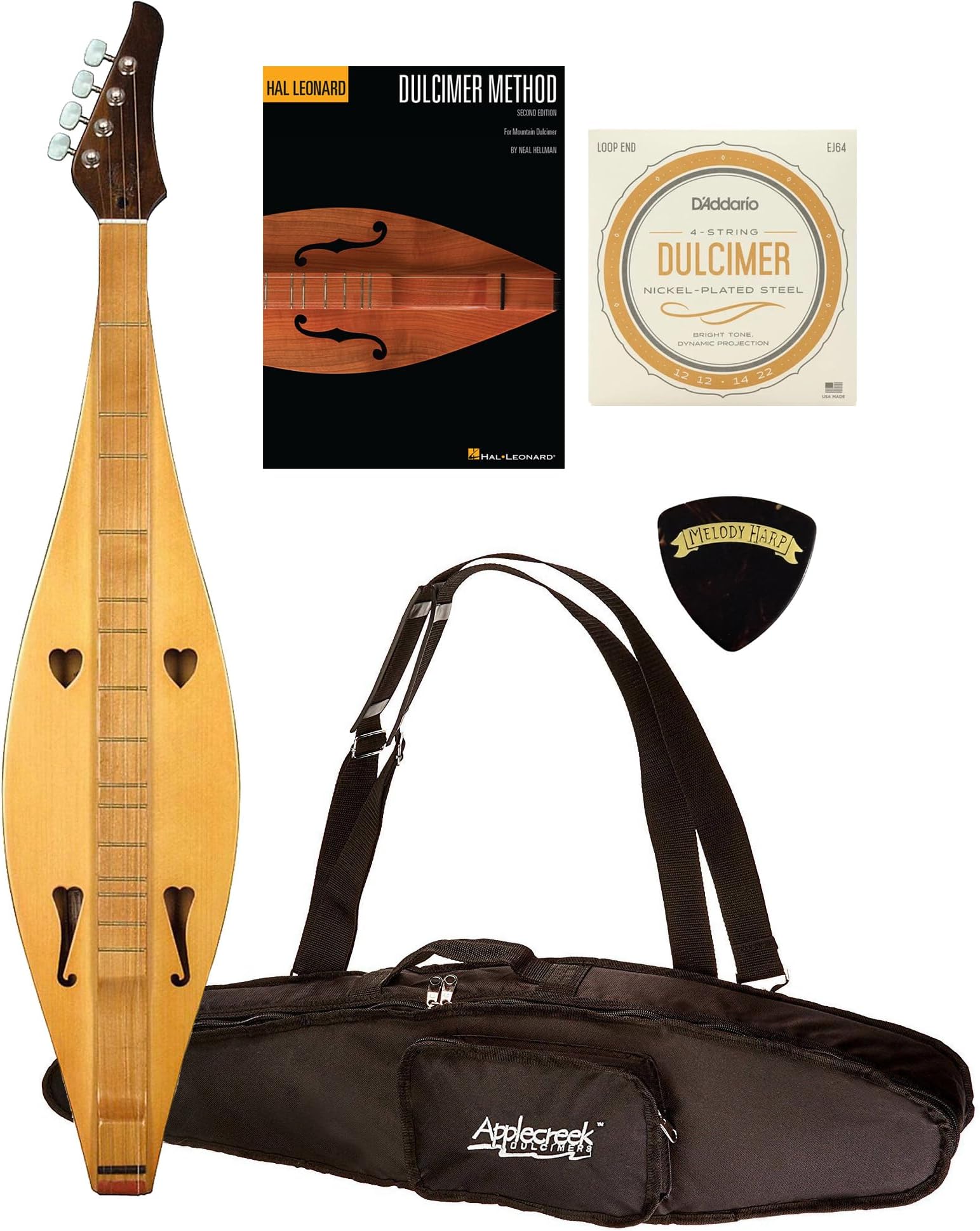 Amazon.com: 3-String Simplicity Dulcimer : Musical Instruments