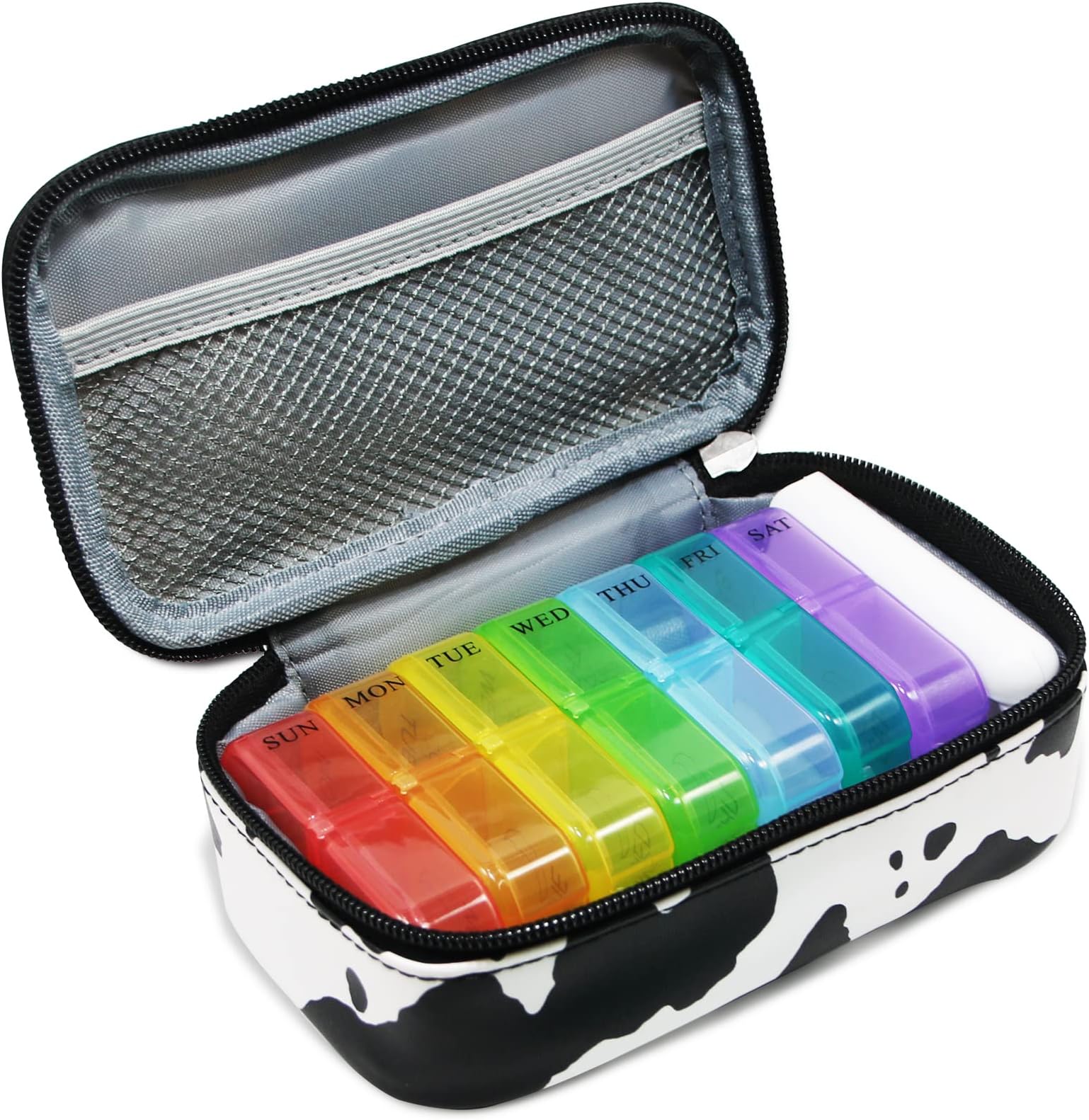 Amazon.com: Weekly Pill Organizer 2 Times a Day Morning Night Travel Pill Case Organizer 7 Day ...