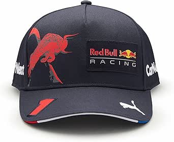 Amazon.com: Red Bull Racing F1 Kids 2022 Max Verstappen Team Baseball ...