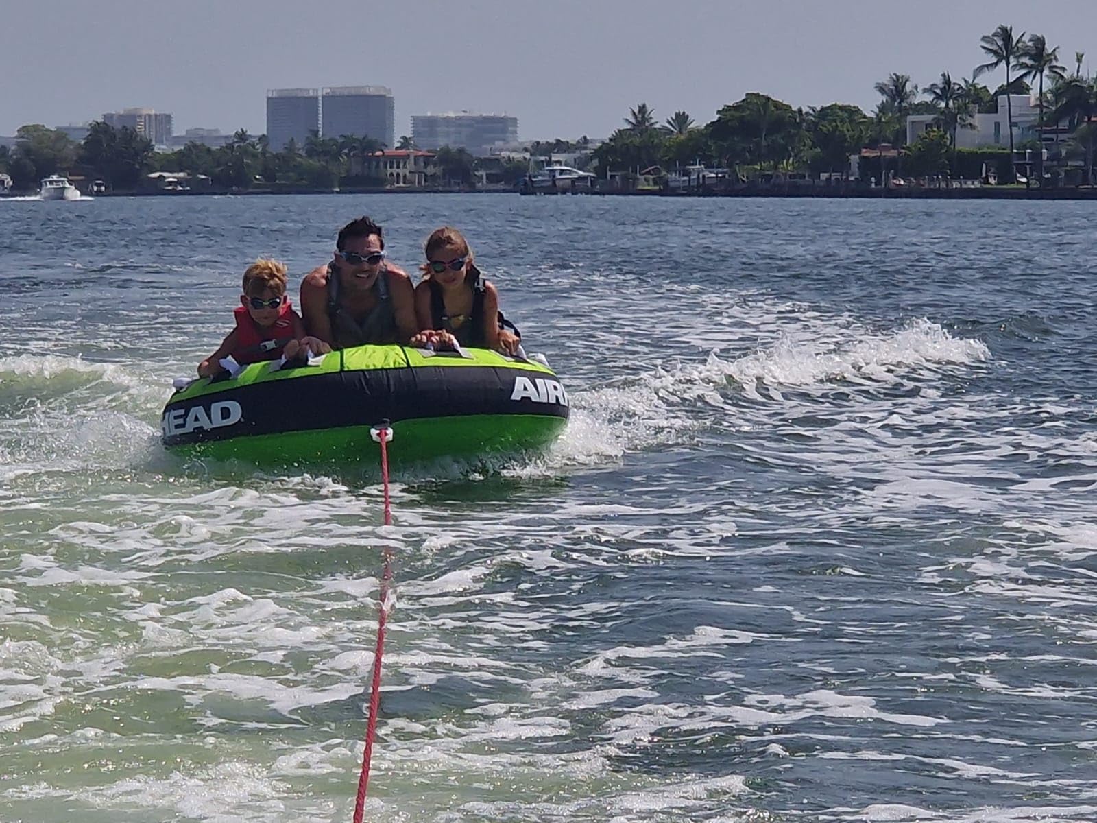 $20/mo - Finance Airhead Mega Ruckus Towable 1-3 Rider Tube for Boating ...