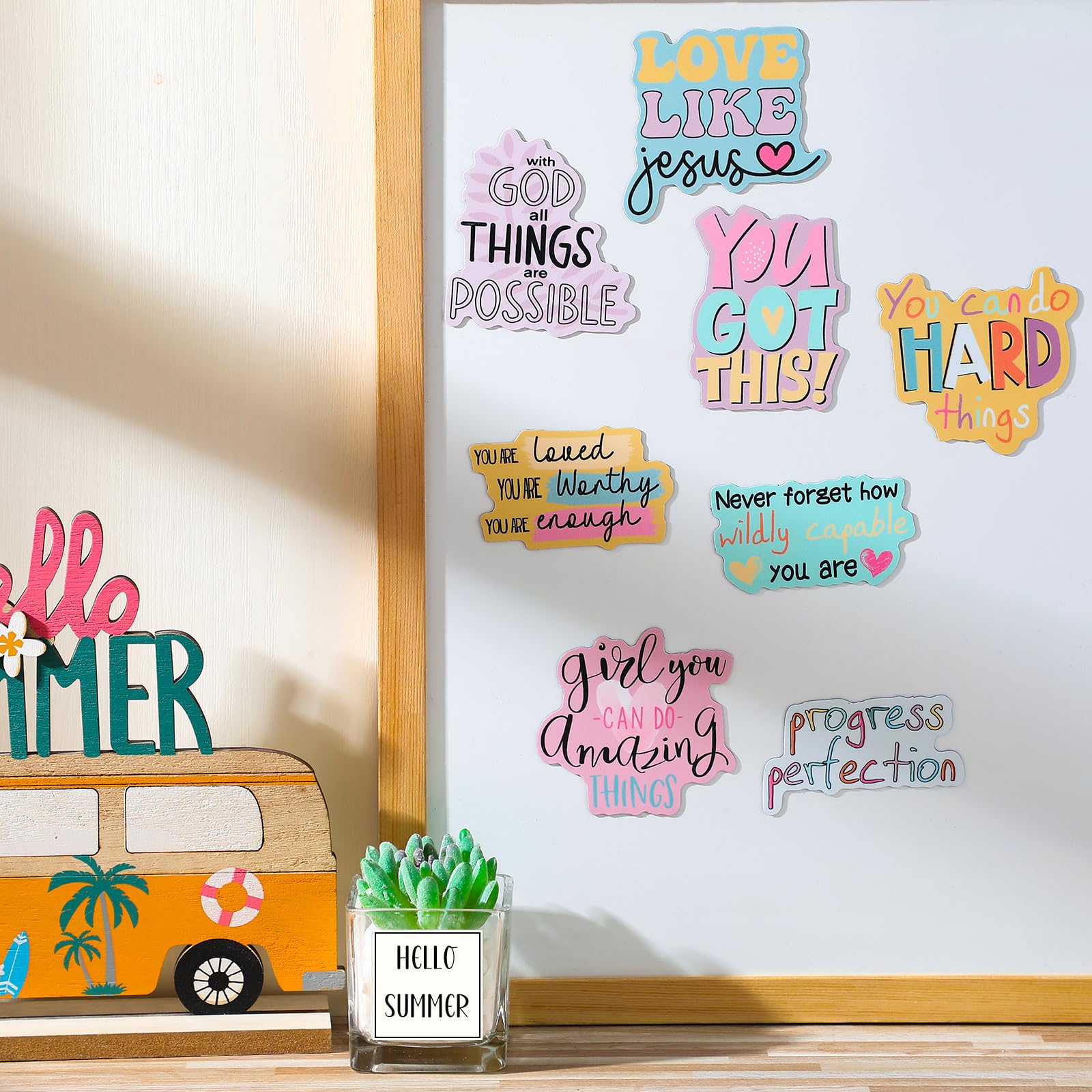 Snapklik.com : Feekoon 8 Pcs Locker Decoration For Girls Inspirational ...