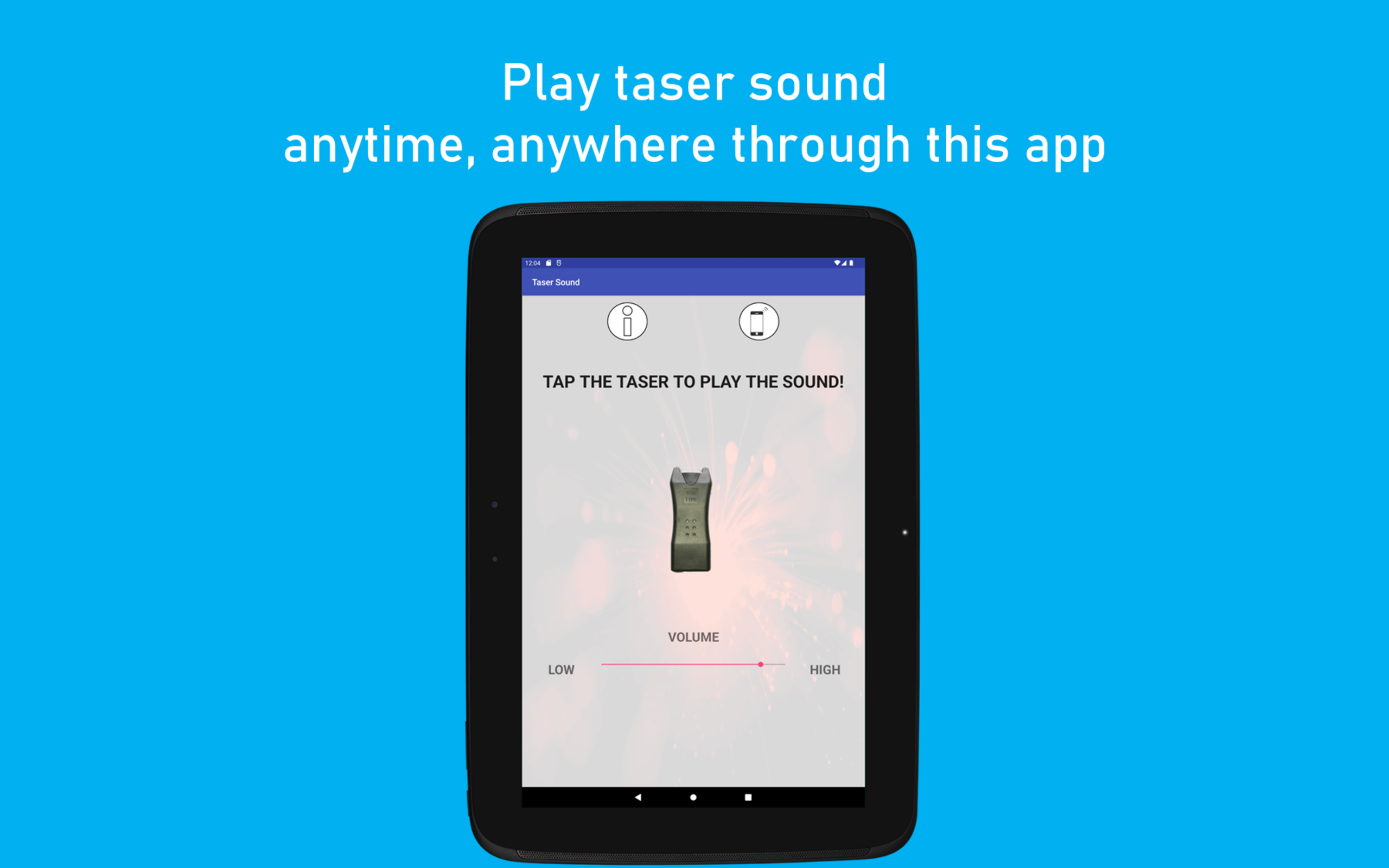 Taser Sound - App on Amazon Appstore