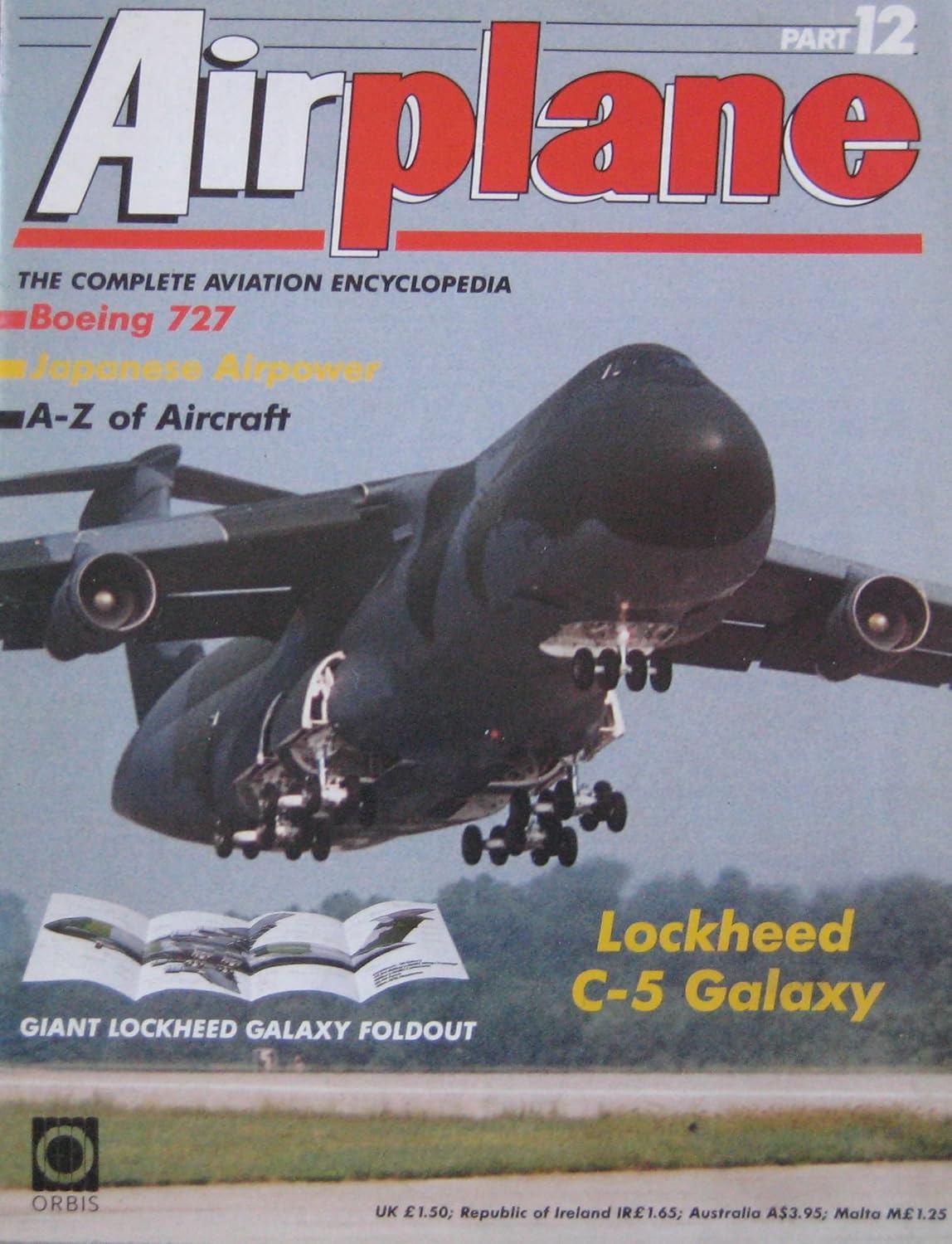 Airplane The Complete Aviation Encyclopedia Magazine Issue 12 Lockheed ...