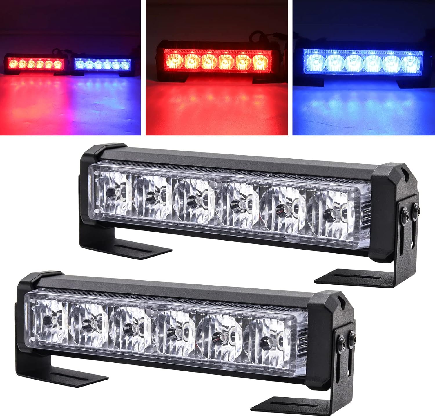 Amazon.fr : Biqing [2 in 1] Feux Stroboscopiques de Véhicule D'urgence ...