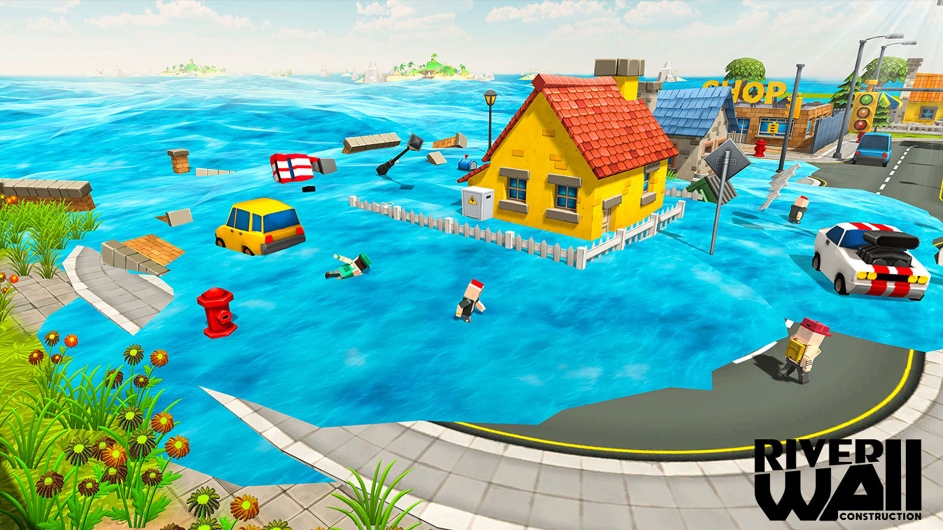 River Border Wall Construction Game 2018 - App on Amazon Appstore