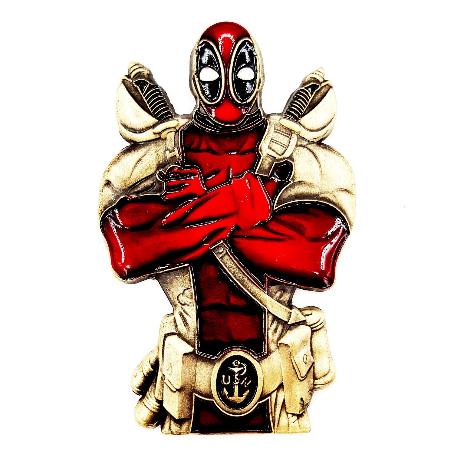 Buy AIIZ Collectibles US Navy Chief Petty Officer CPO Deadpool ...